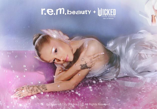 Wicked: For Good, Cherry Blossom - Pinceau fard à joues de REM BEAUTY ≡ ...