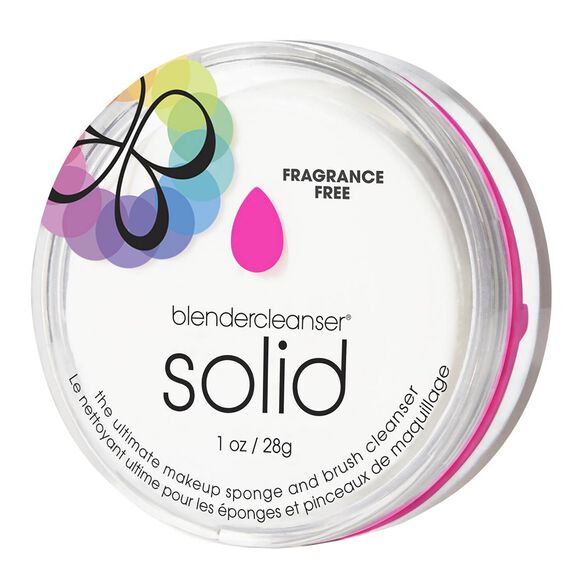 Blendercleanser Solid Fragrance-Free - Savon pour éponges blenders et pinceaux de BEAUTYBLENDER ...