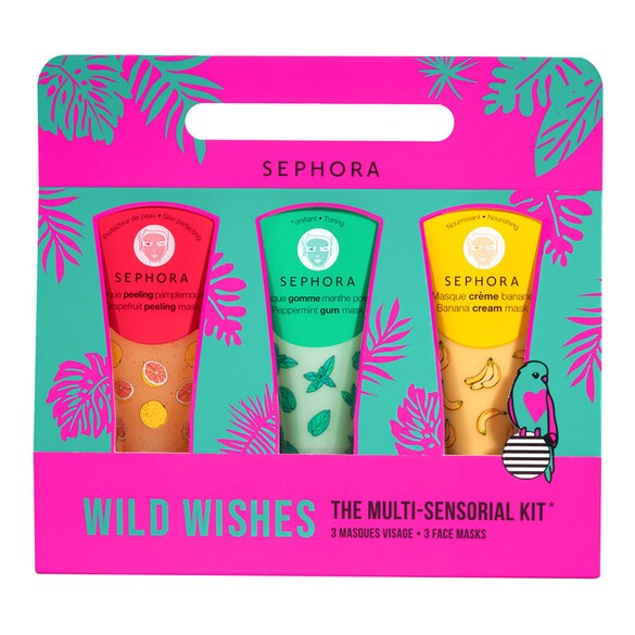 The Multi-Sensorial Kit* Wild Wishes - Kit De 3 Masques Visage Multi ...