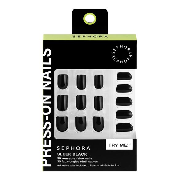 Press-On Nail Kit Faux-Ongles Réutilisables - Effet Gel, Résultat ...