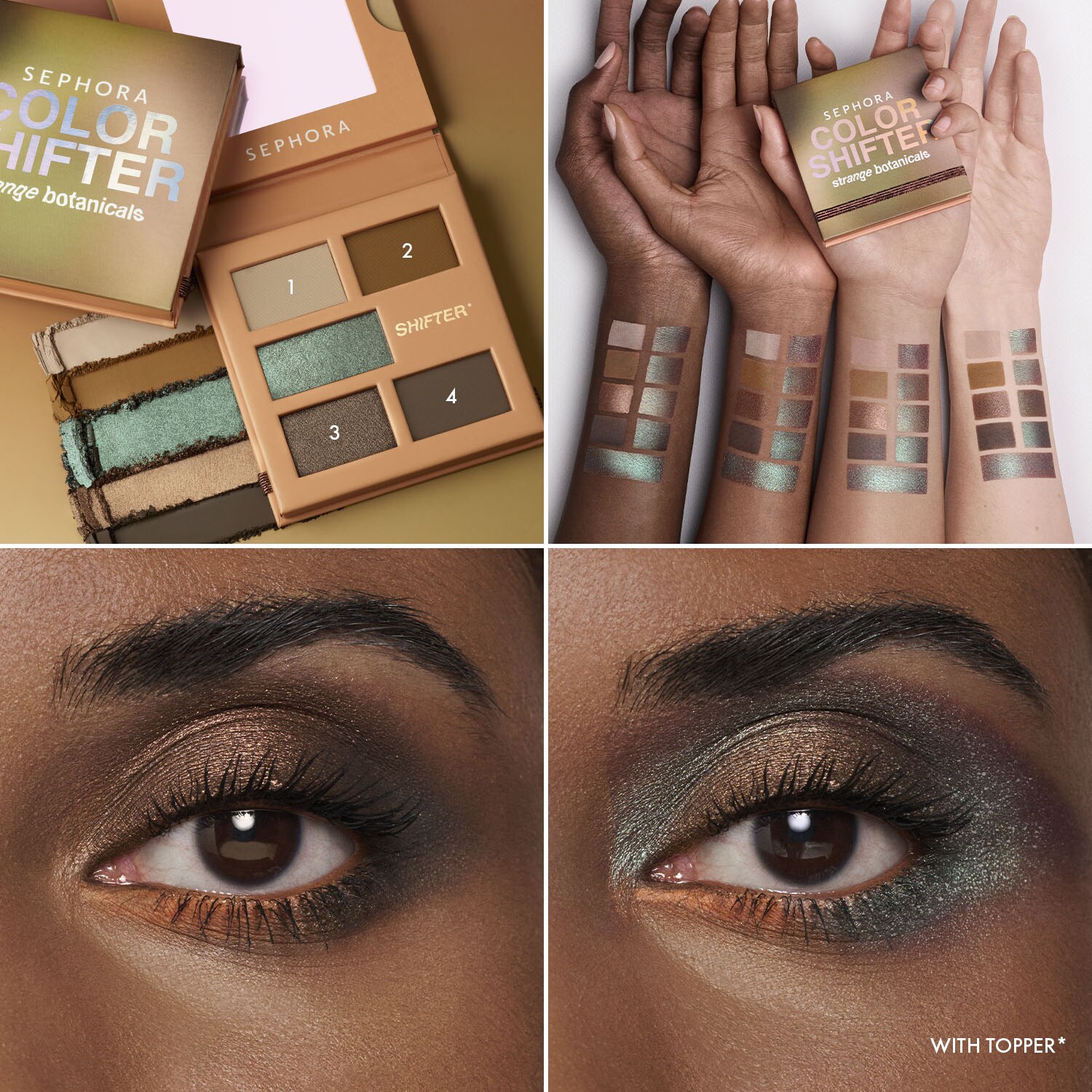Color Shifter Strange botanicals – Palette maquillage yeux de SEPHORA ...