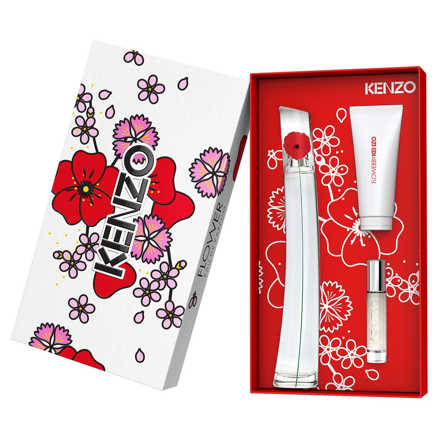 FLOWER BY KENZO - Coffret Cadeau Eau de Parfum et Soin pour Femme de KENZO ≡ SEPHORA
