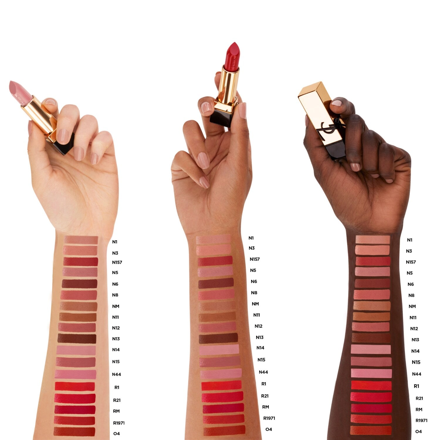 Rouge Pur Couture - Rouge à lèvres fini satin de YVES SAINT LAURENT ≡ ...