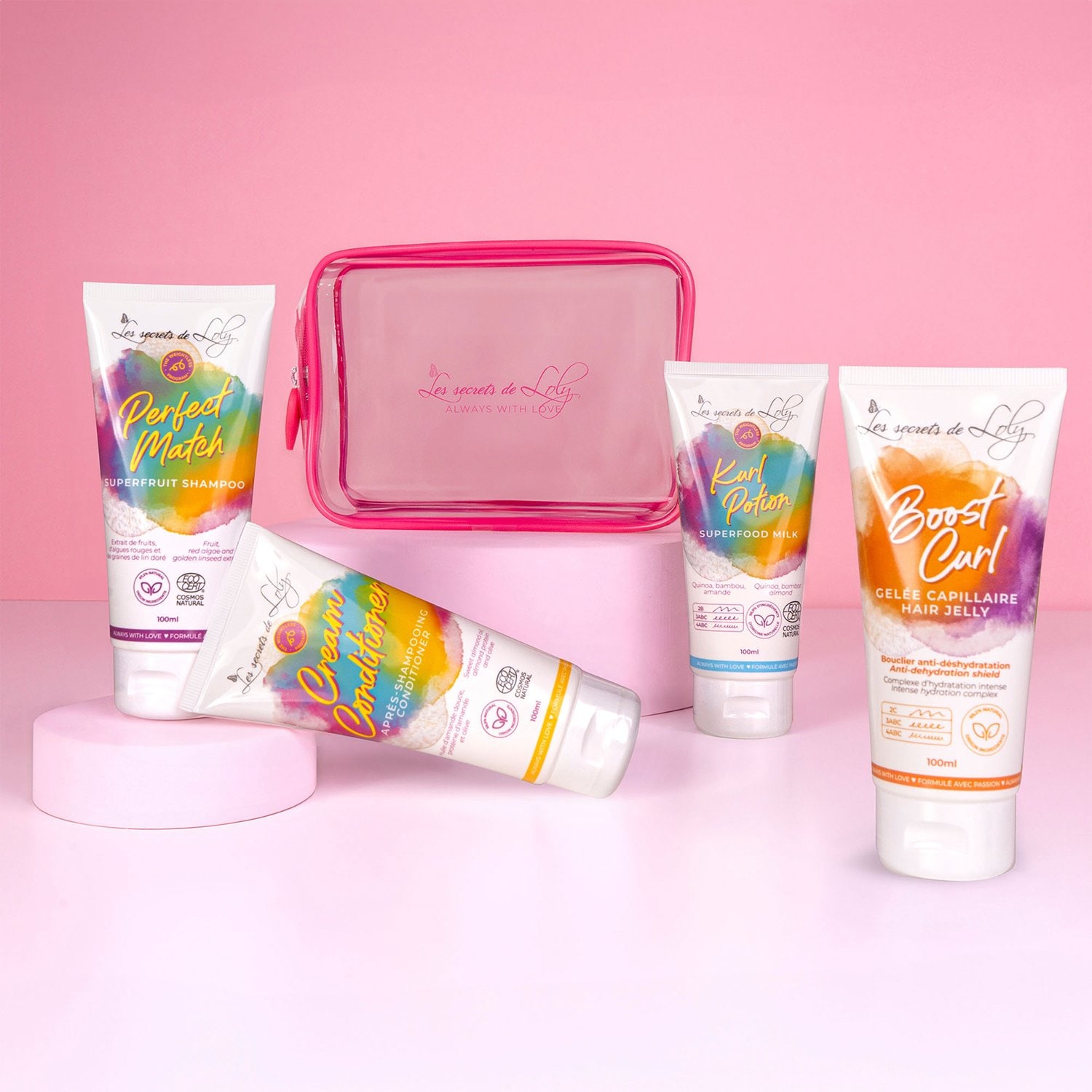 Trousse Voyage - Rituel soin cheveux ondulés de LES SECRETS DE LOLY ≡ ...