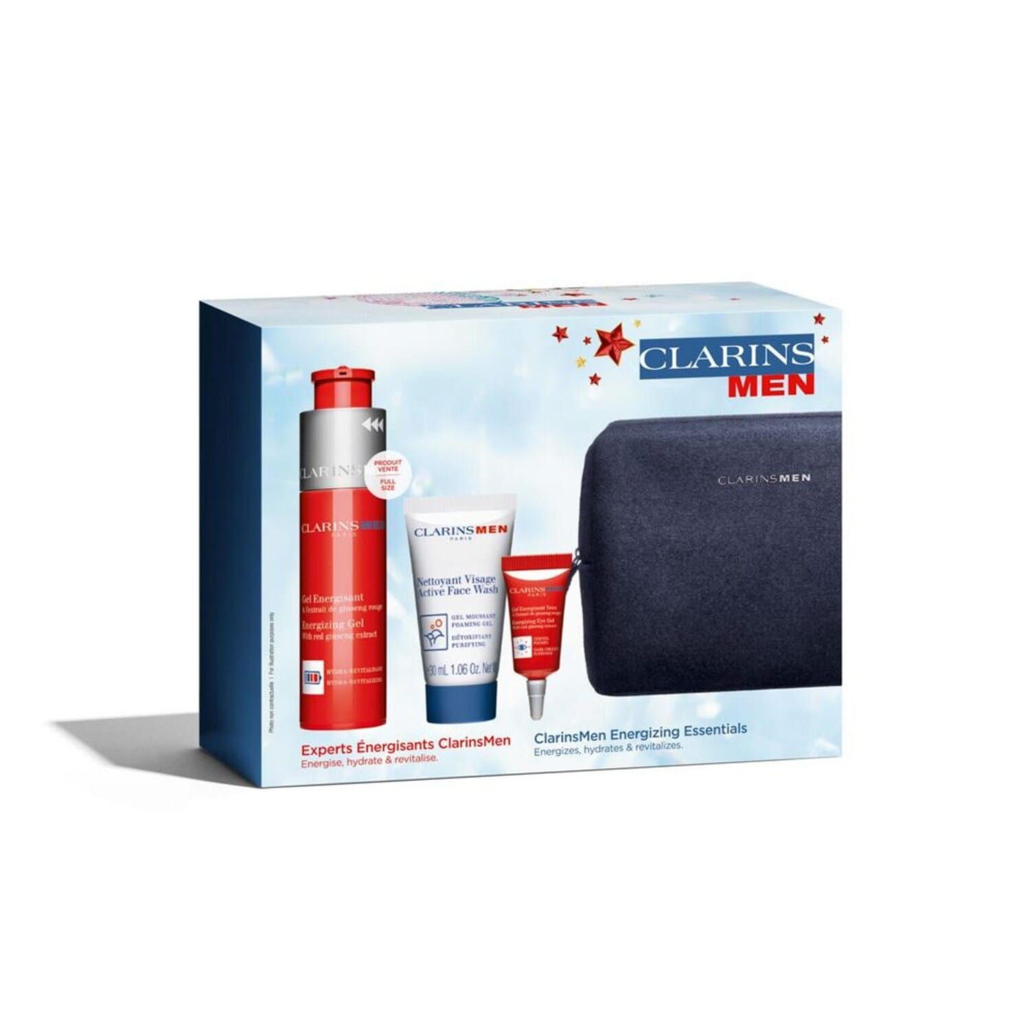 Coffret Gel Energisant ClarinsMen - Soins Hydratant Homme de CLARINS ≡ SEPHORA