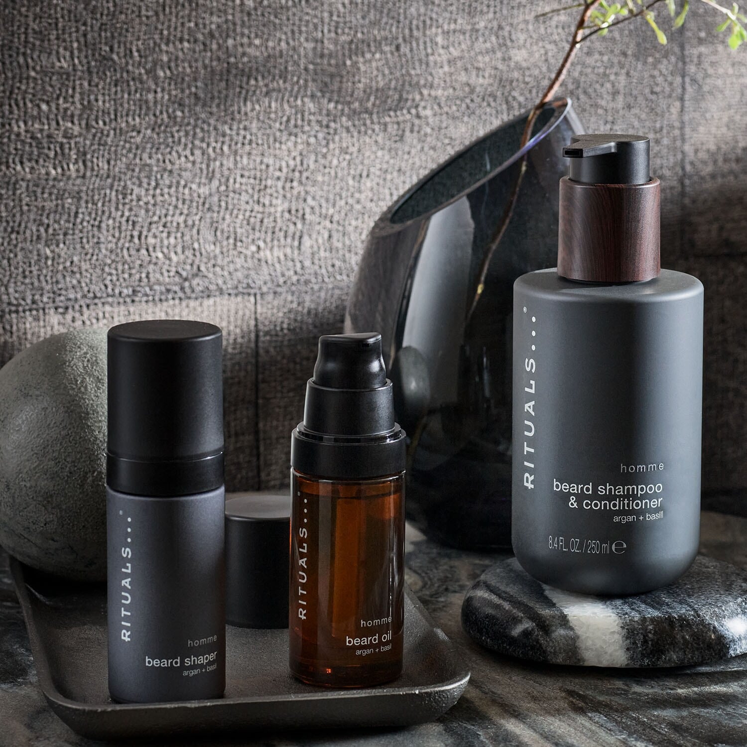 Rituals Homme - Shampoing & Après-shampoing Barbe 2-en-1 de RITUALS ≡ ...