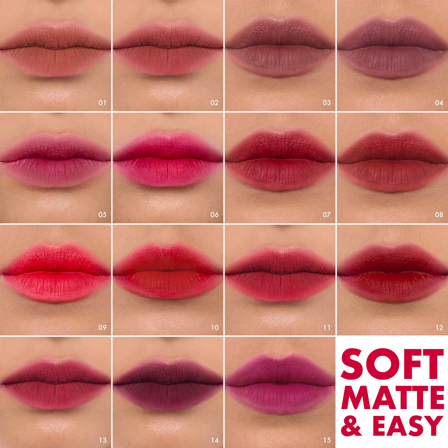 Soft Matte & Easy - Rouge A Lèvres Mat Doux de SEPHORA COLLECTION ≡ SEPHORA
