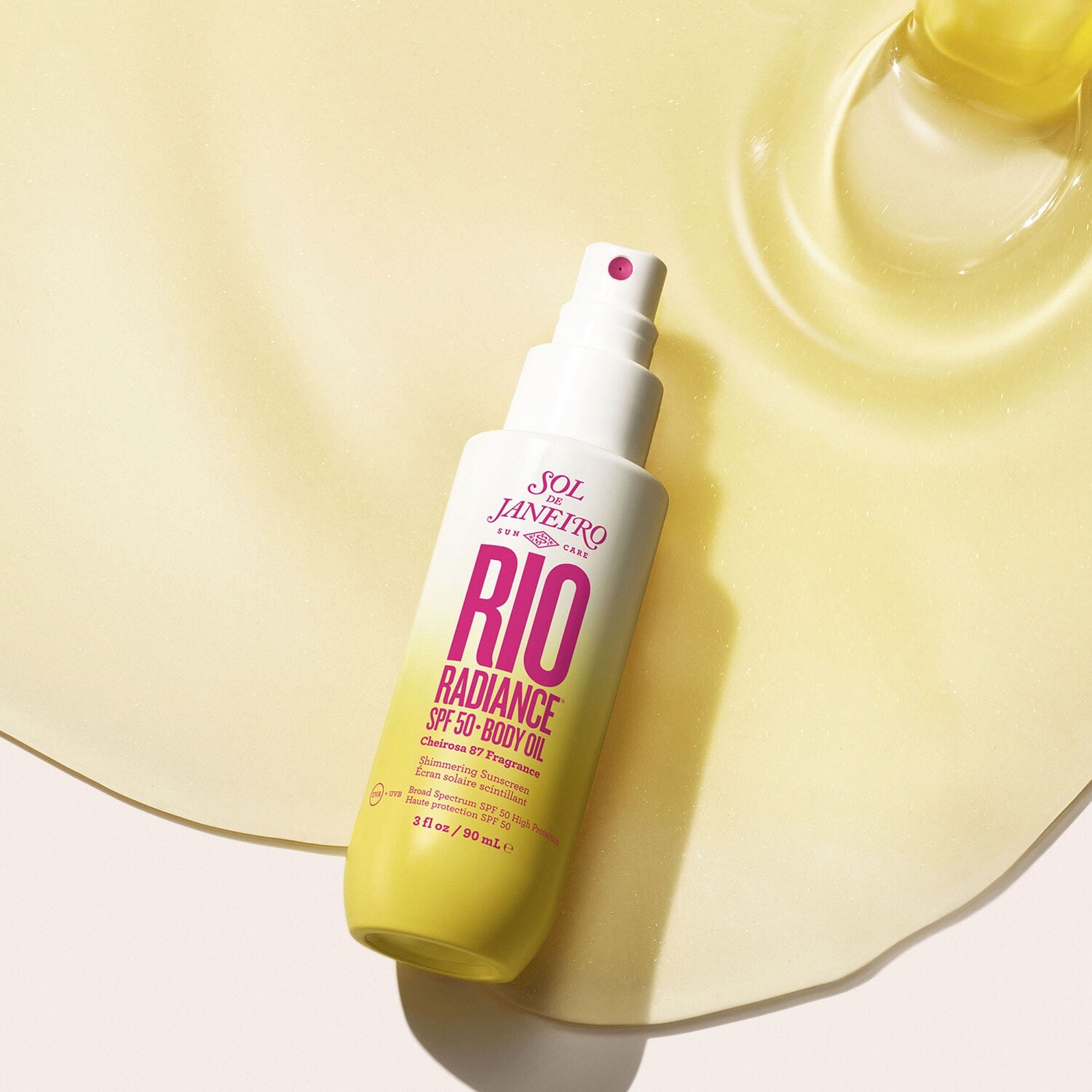 Rio Radiance Body Oil SPF50 - Huile corporelle SPF50 de SOL DE JANEIRO ...