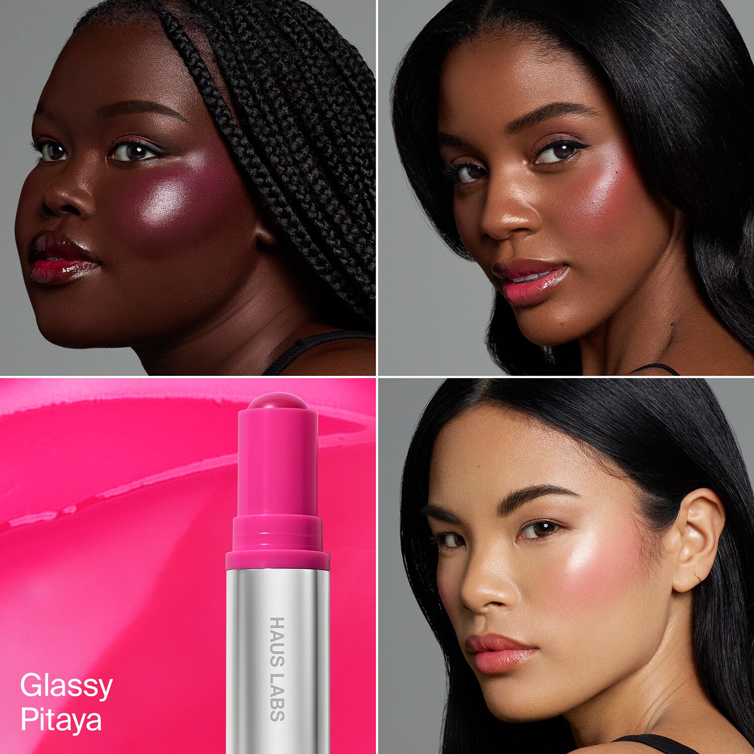 Color Fuse Innovation Glassy Balm + Powder Blush Duo – Blush poudre et ...