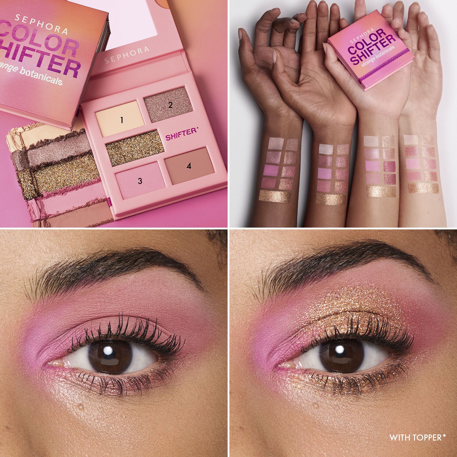 Color Shifter Strange botanicals – Palette maquillage yeux de SEPHORA ...