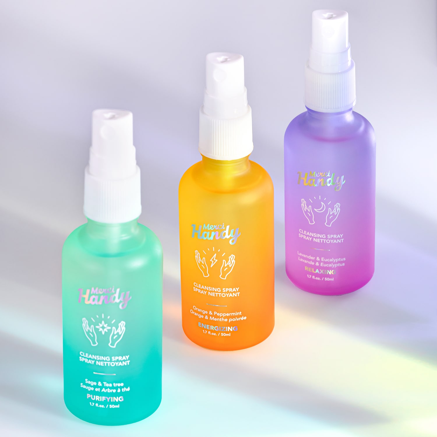 Spray Nettoyant Purifying - Soin des mains de MERCI HANDY ≡ SEPHORA