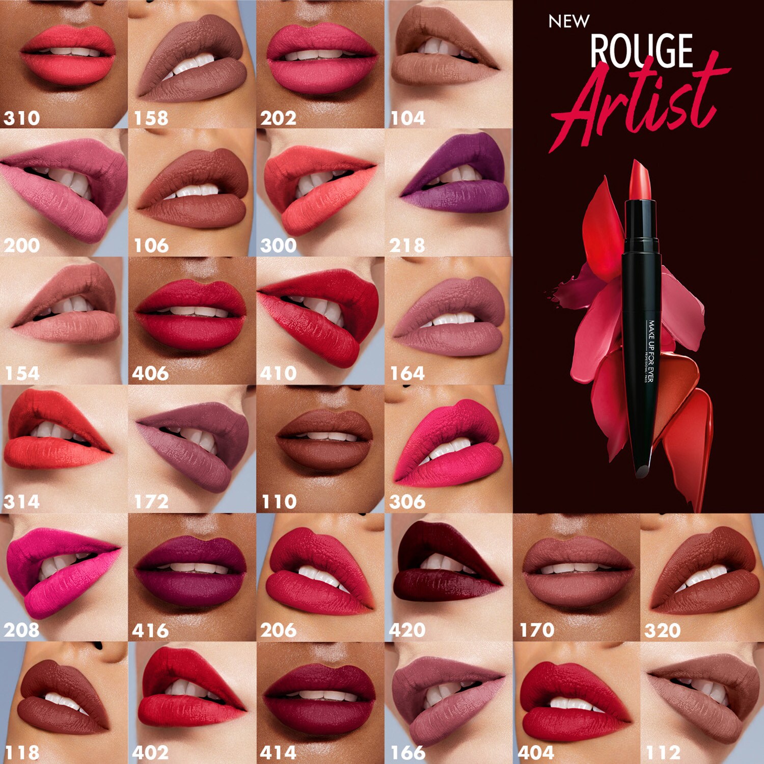 Rouge Artist - Rouge à lèvres de MAKE UP FOR EVER ≡ SEPHORA