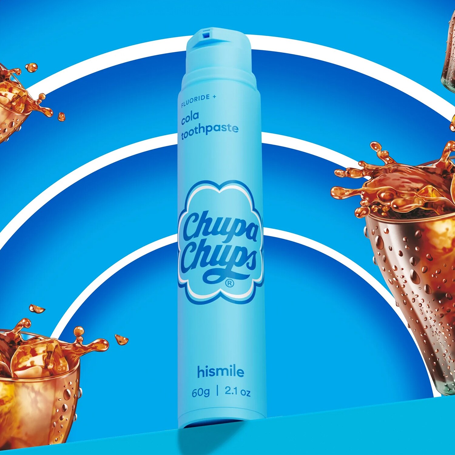 Fluoride + - Dentifrice au Chupa Chup Cola de HISMILE ≡ SEPHORA