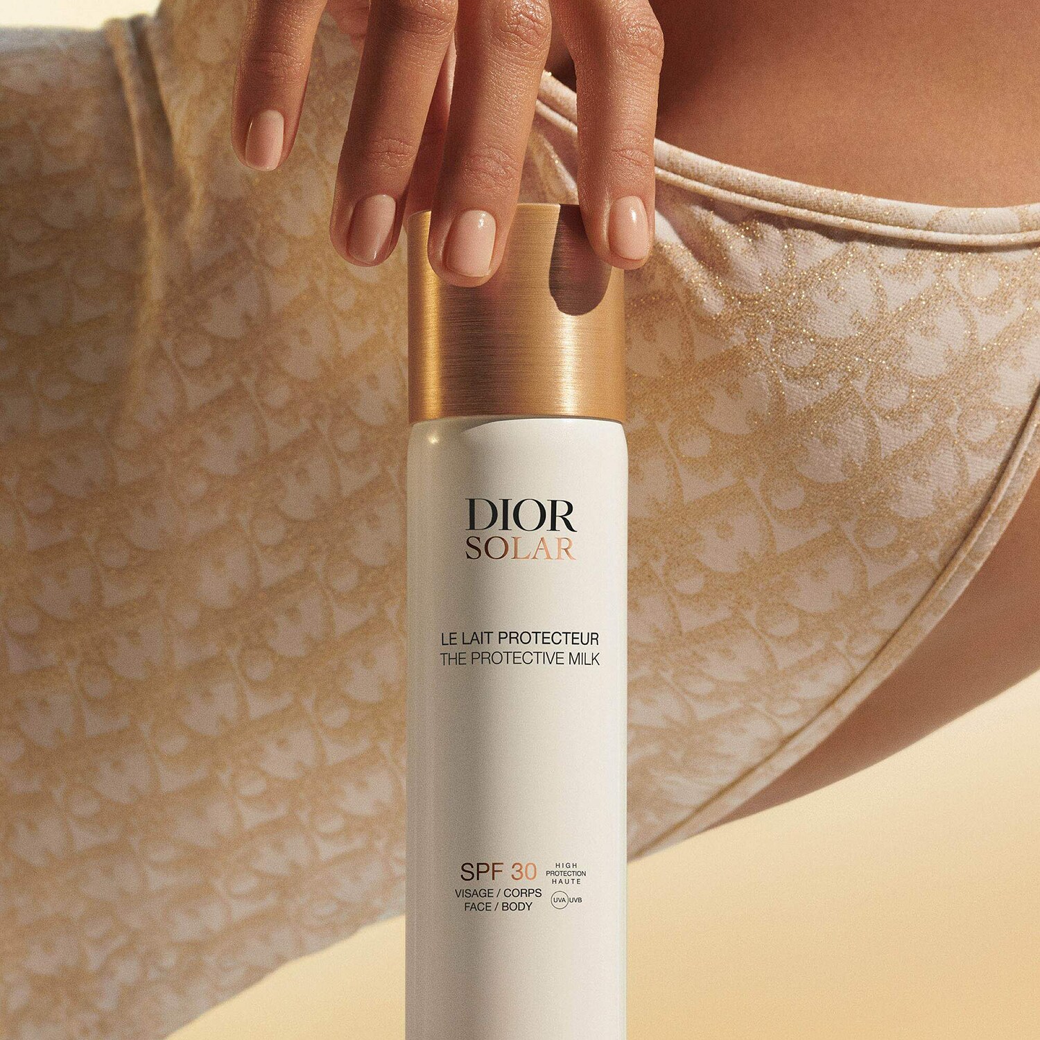 Dior Solar Le Lait Protecteur Visage Et Corps SPF 30 - Lait Solaire de ...