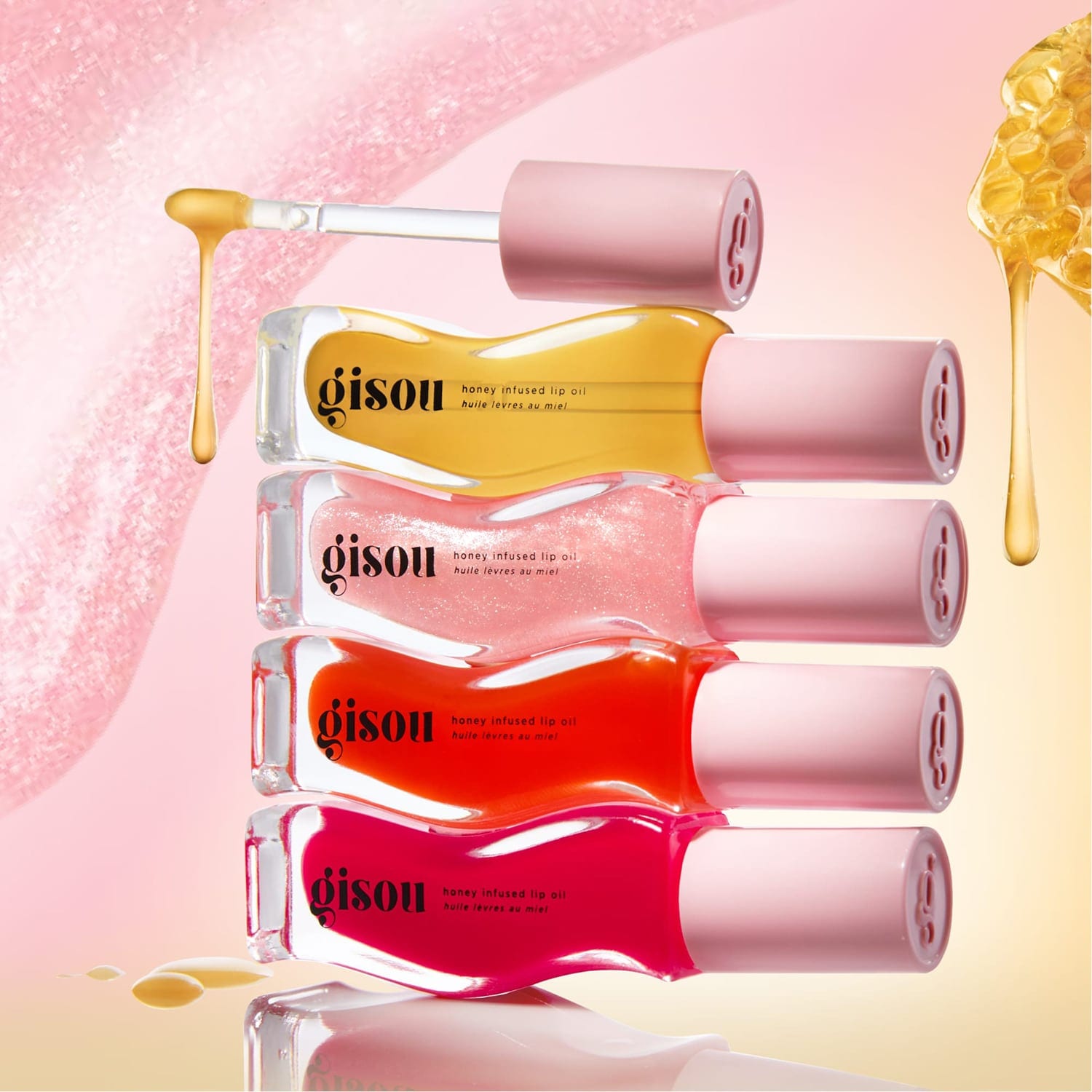 Honey Infused Lip Oil - Huile A Lèvres au Miel de GISOU ≡ SEPHORA