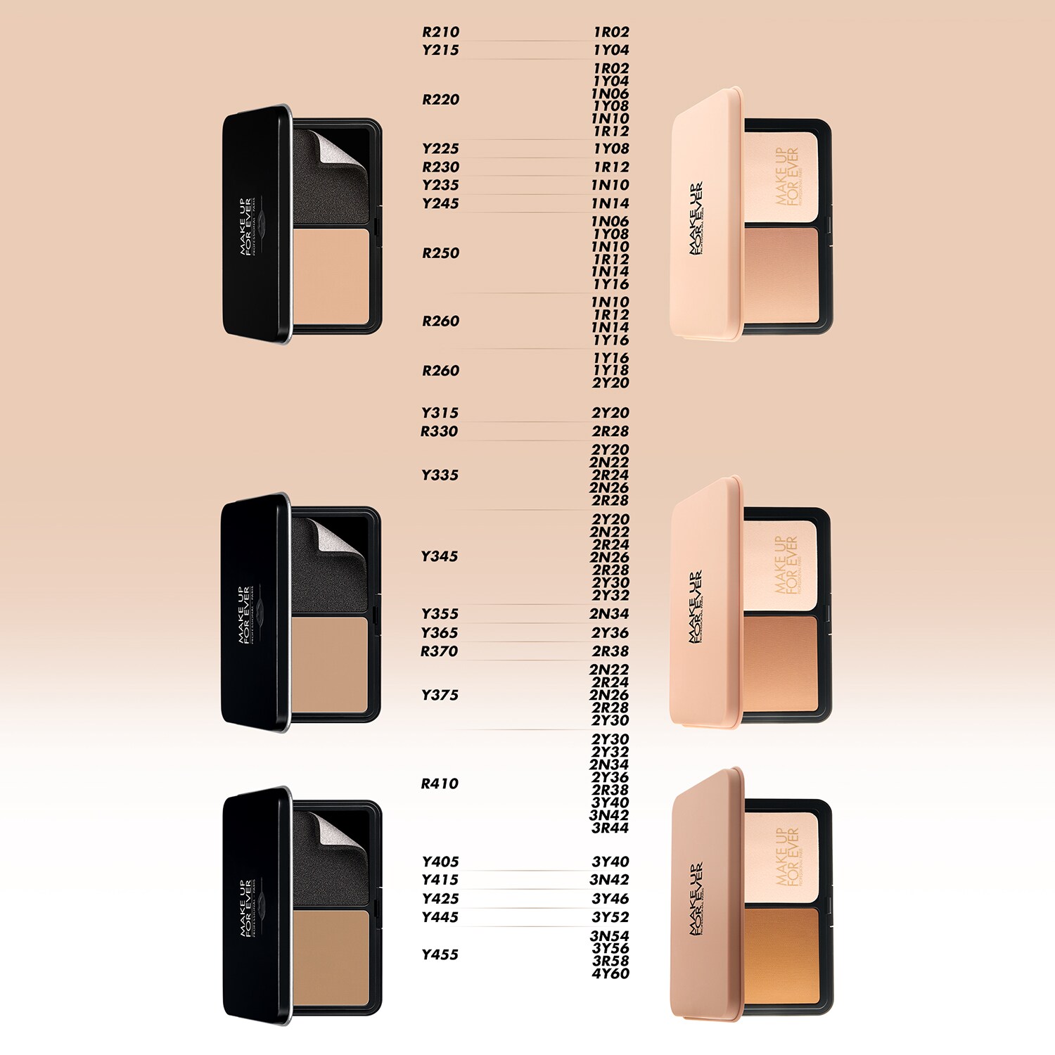 HD Skin Powder Foundation - Fond de teint poudre flouteur imperceptible ...