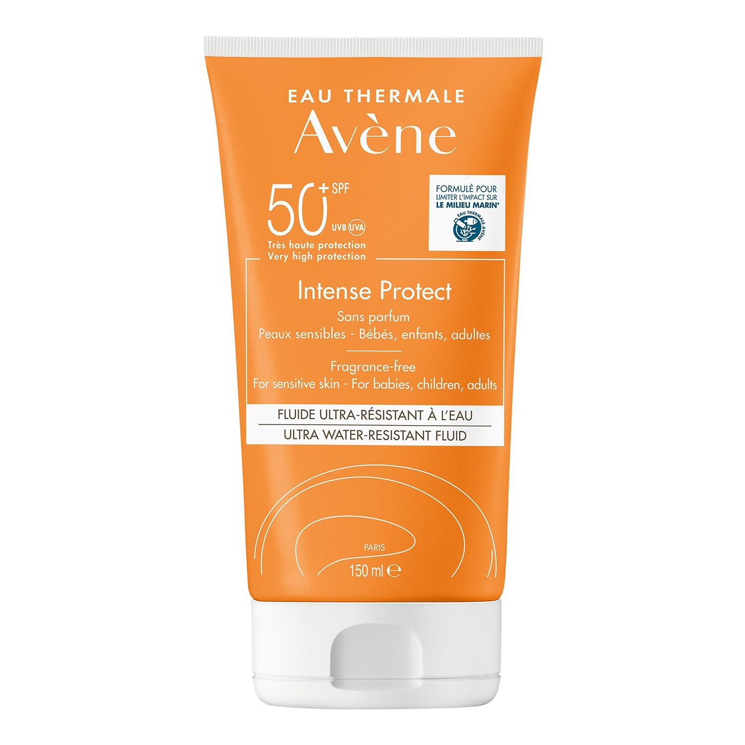 Intense Protect - Fluide ultra resistant à l'eau SPF50+ de AVENE ≡ SEPHORA