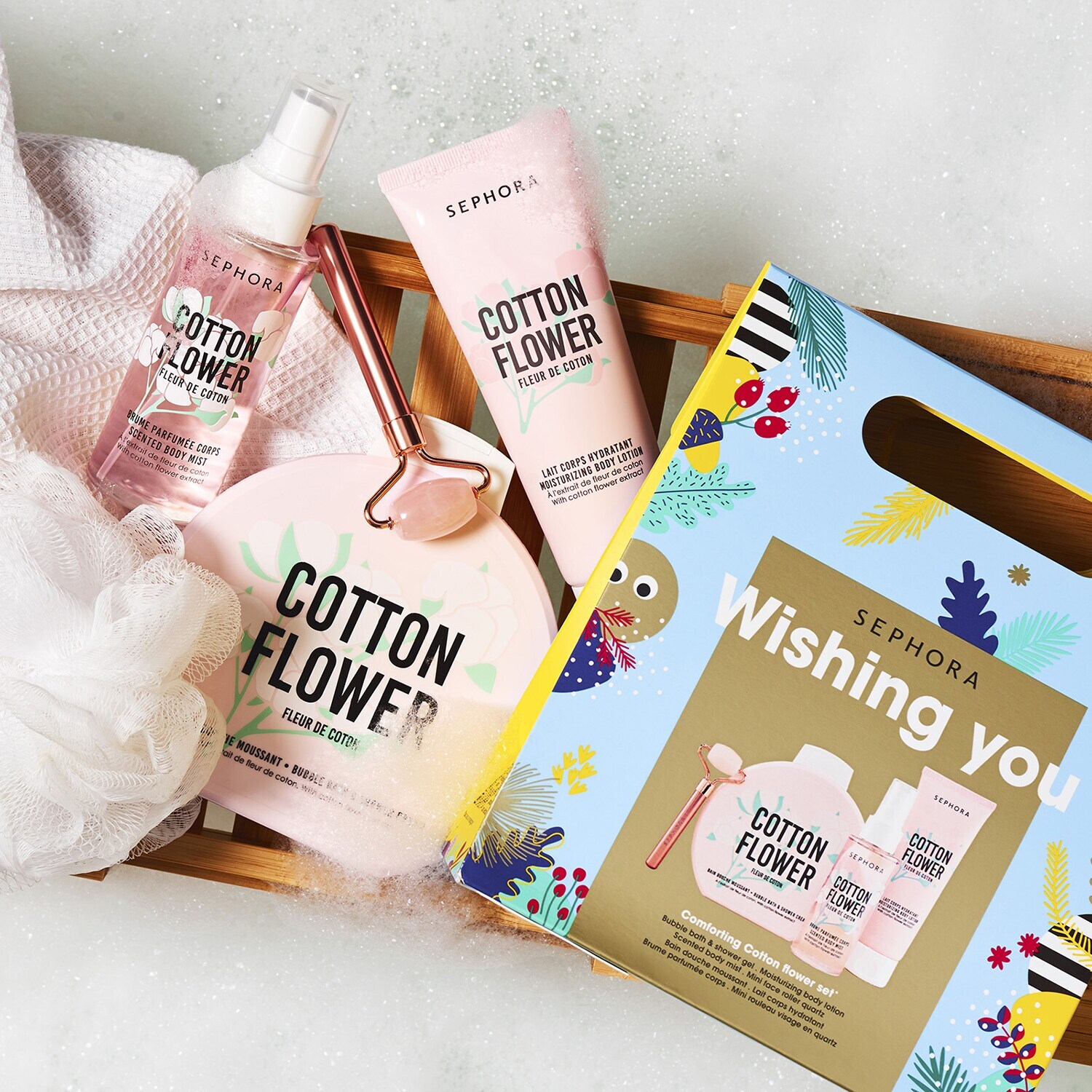 Coffret fleur de coton réconfortant - Wishing You de SEPHORA COLLECTION ...