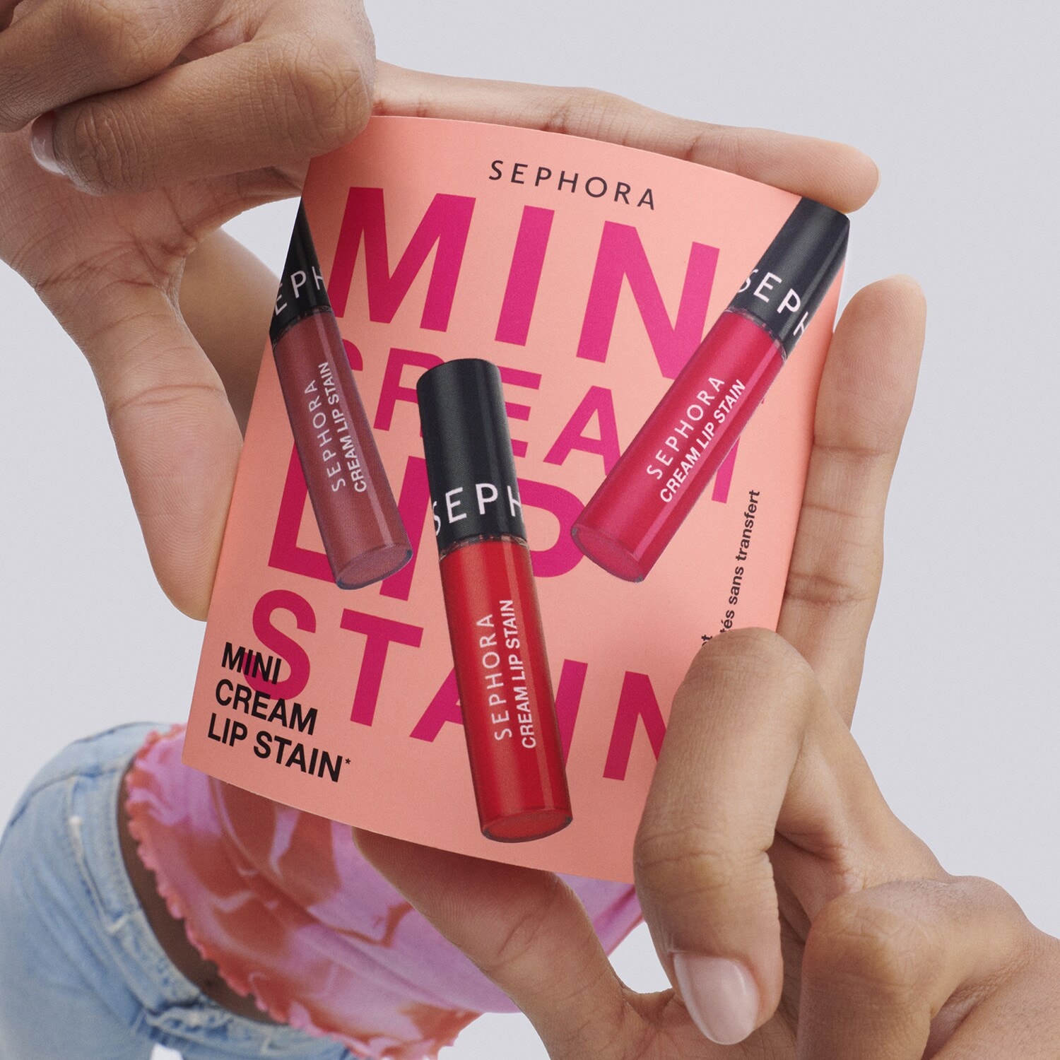 Mini Cream Lip Stain - Kit de 3 mini Rouges veloutés sans transfert de ...