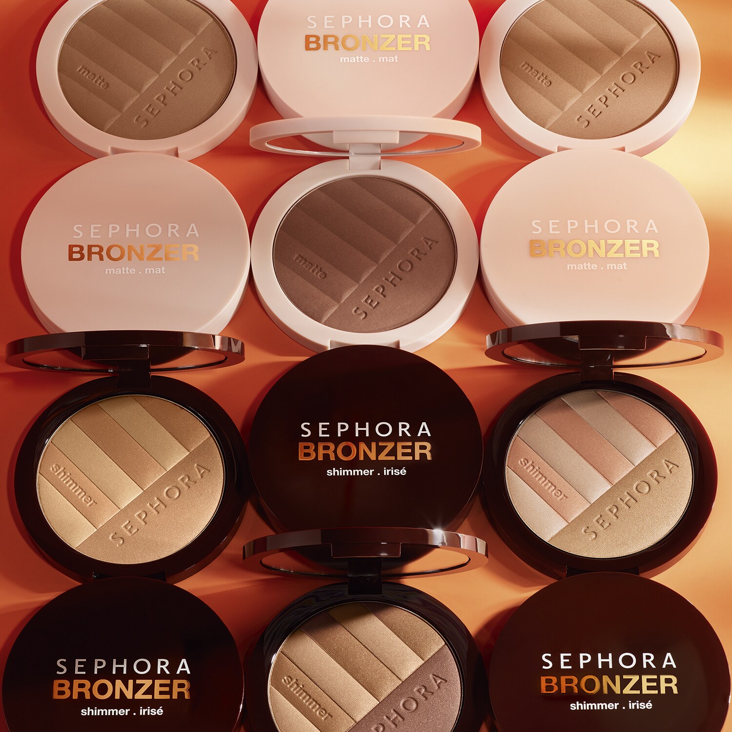 BRONZER SHIMMER - Poudre bronzante irisée de SEPHORA COLLECTION ≡ SEPHORA