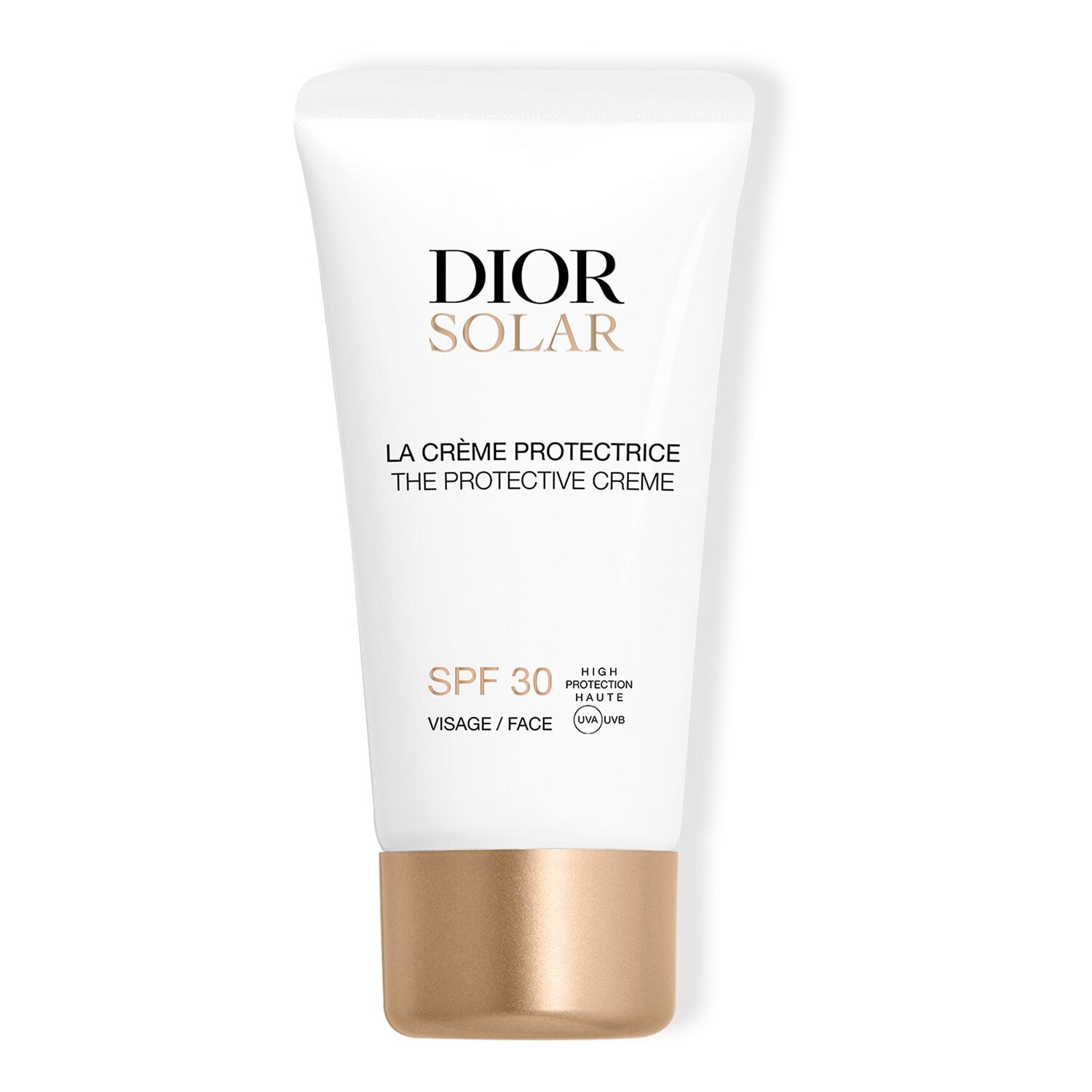 Dior Solar La Crème Protectrice Visage SPF 30 - Crème Solaire - Haute ...