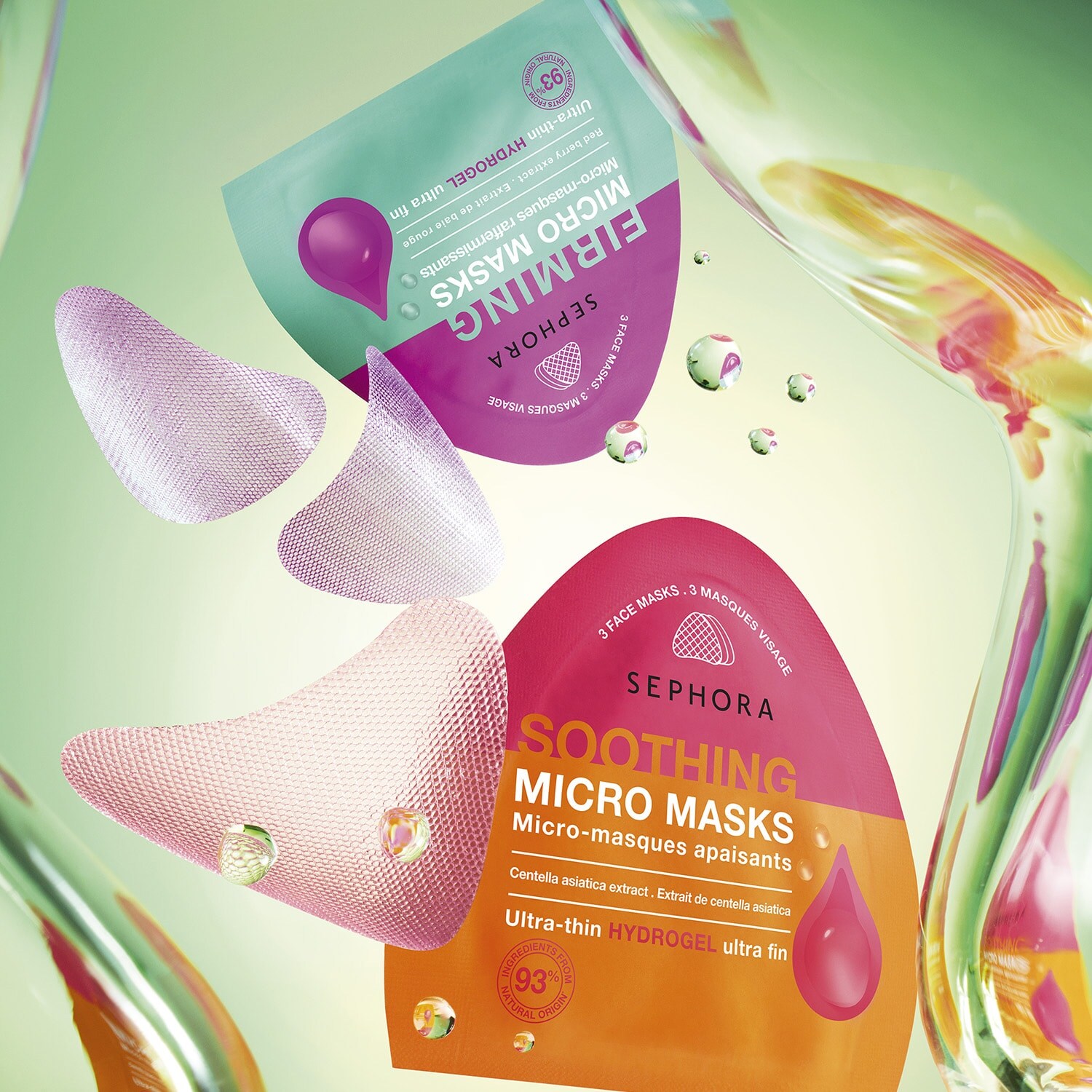 Micro-Masques - Masques hydrogel ultra-fin de SEPHORA COLLECTION ≡ SEPHORA