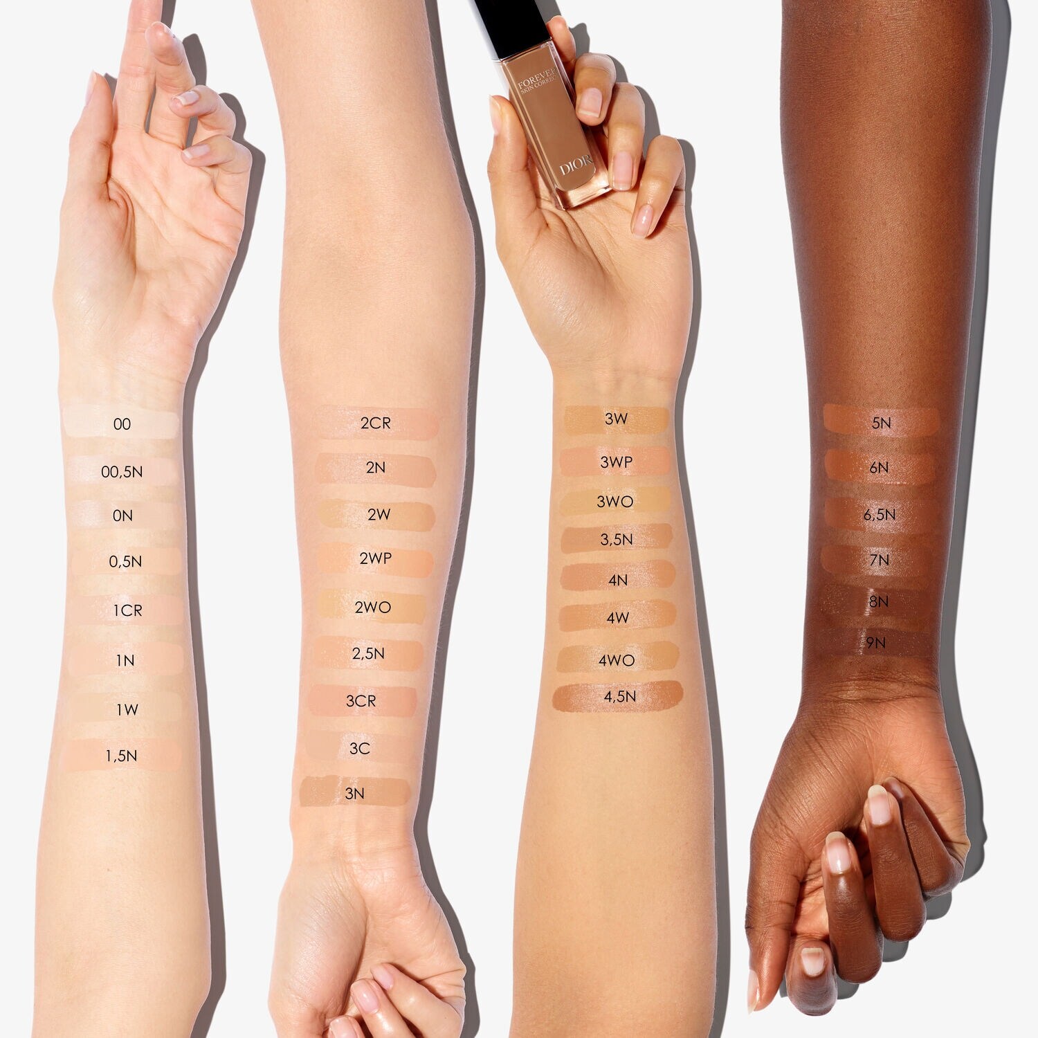 Dior Forever Skin Correct - Correcteur Anticerne Haute Couvrance Tenue ...