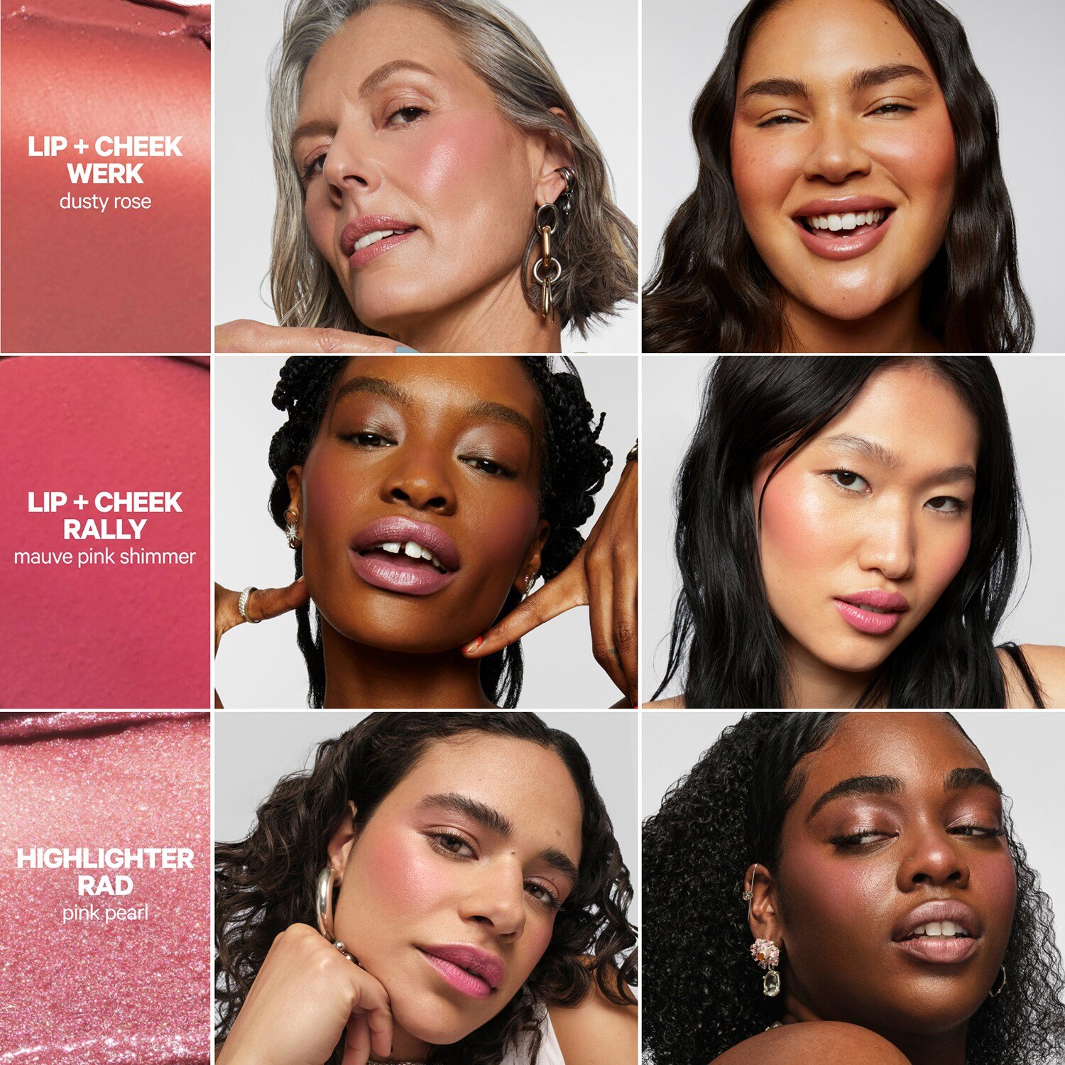 Sticks Party Mix - Trio de fards à joues + illuminateurs crème de MILK ...