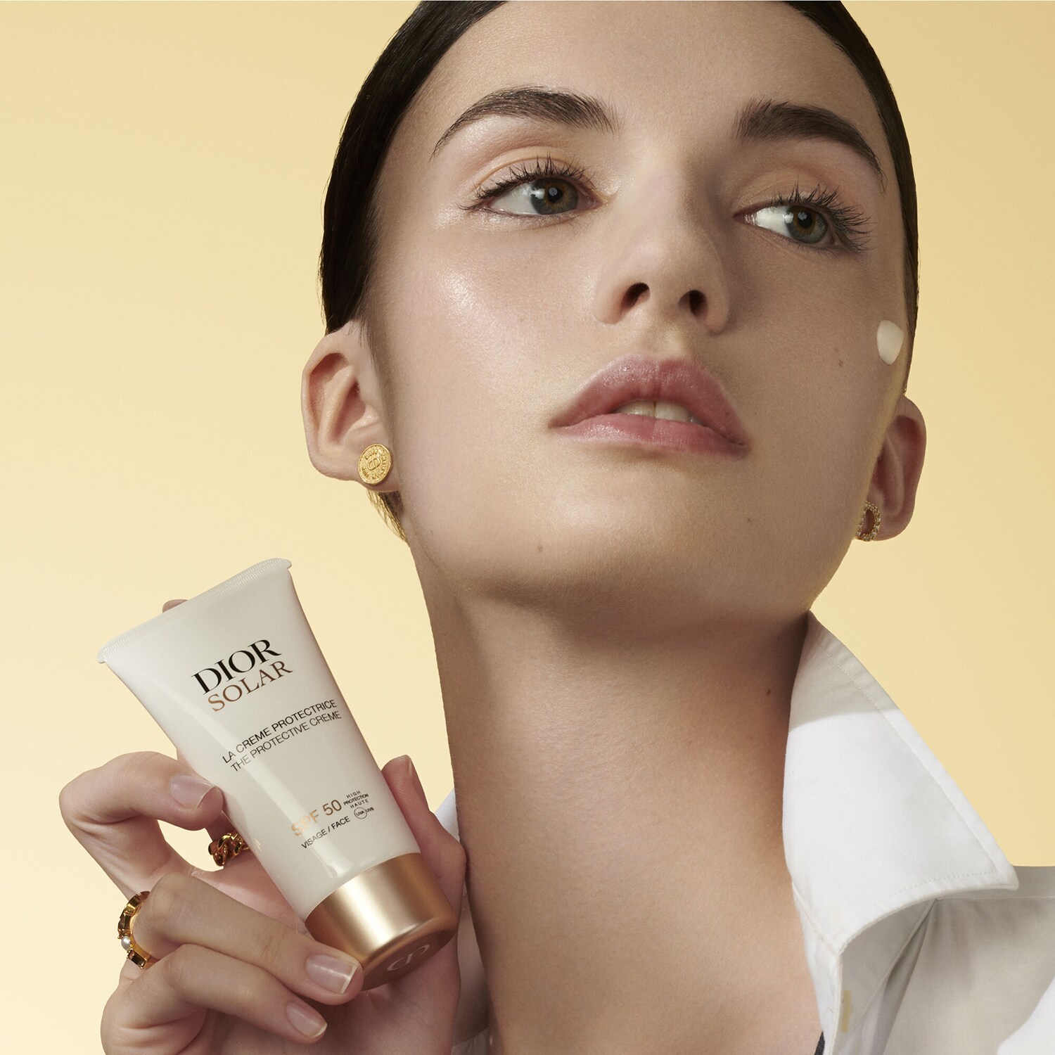 Dior Solar La Crème Protectrice Visage SPF 50 - Crème Solaire Visage SPF 50 de DIOR ≡ SEPHORA
