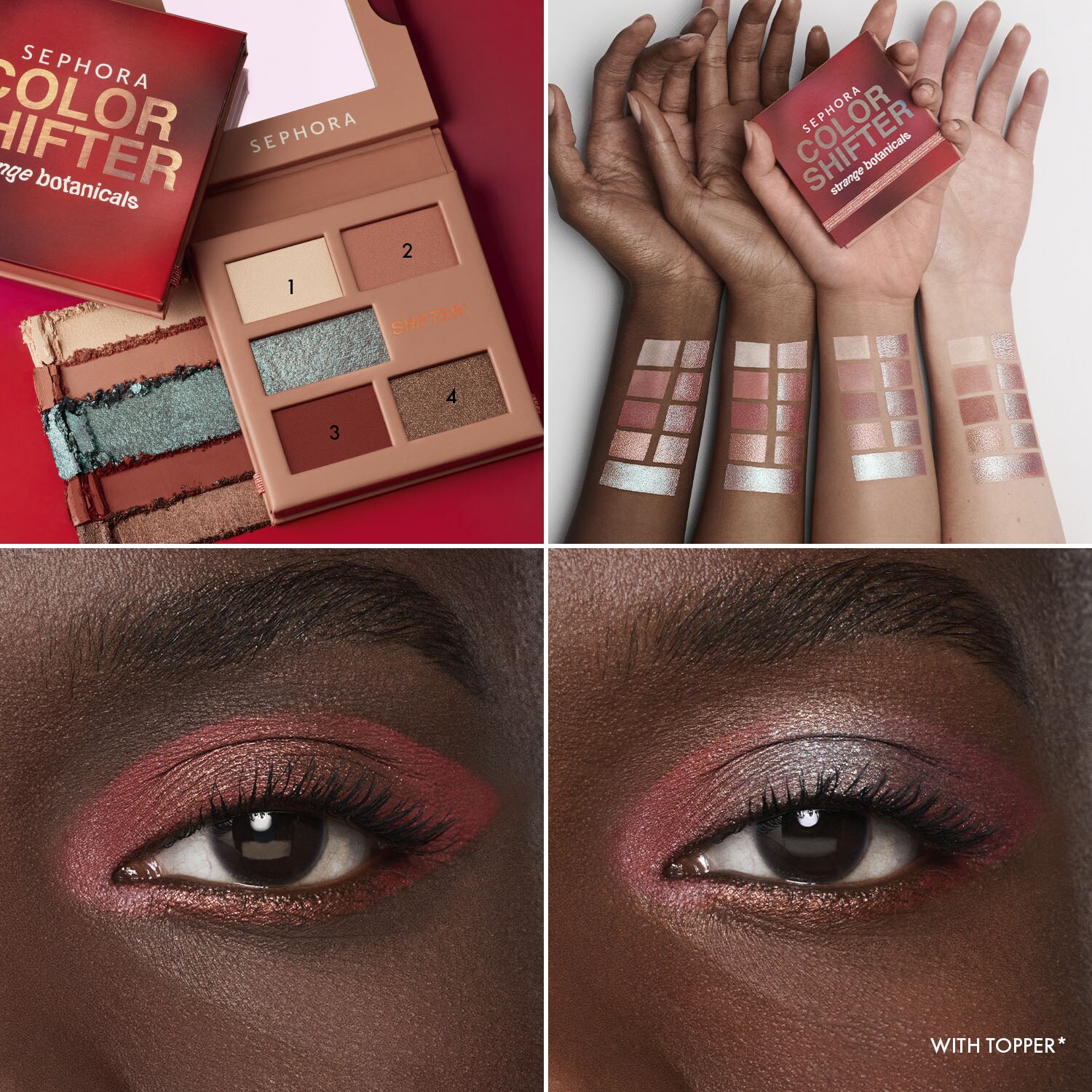 Color Shifter Strange botanicals – Palette maquillage yeux de SEPHORA ...