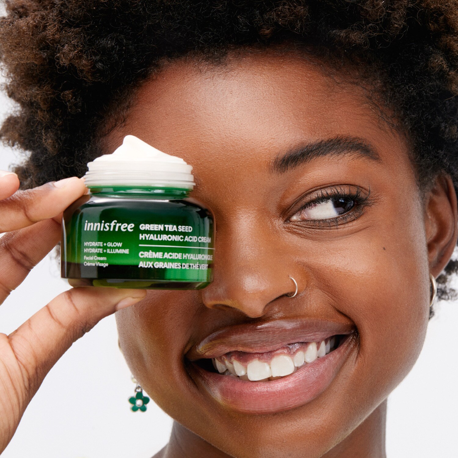 Crème Acide Hyaluronique aux graines de Thé Vert - Crème Hydratante ...