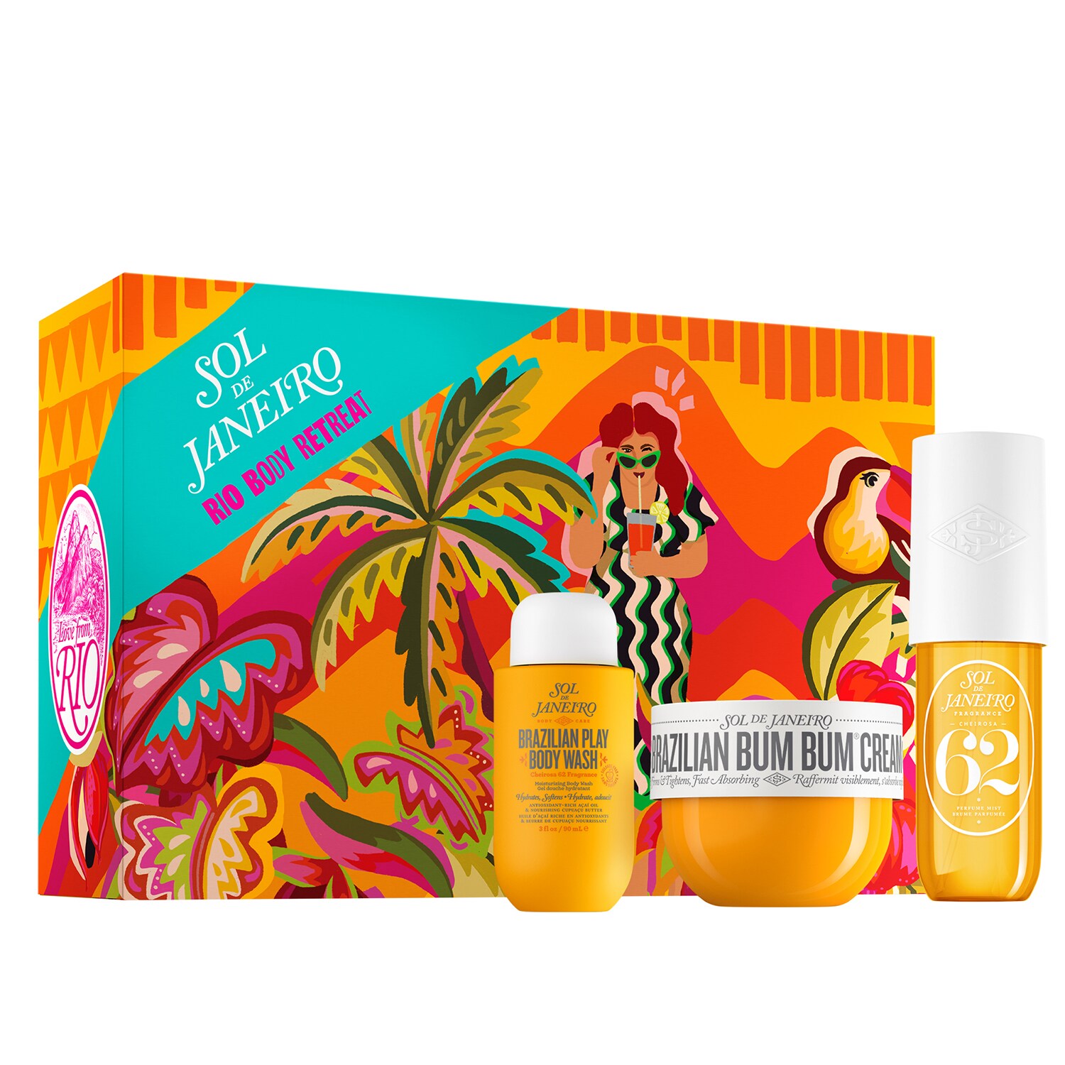 Rio Body Retreat Set - Coffret Routine Bodycare de SOL DE JANEIRO ≡ SEPHORA
