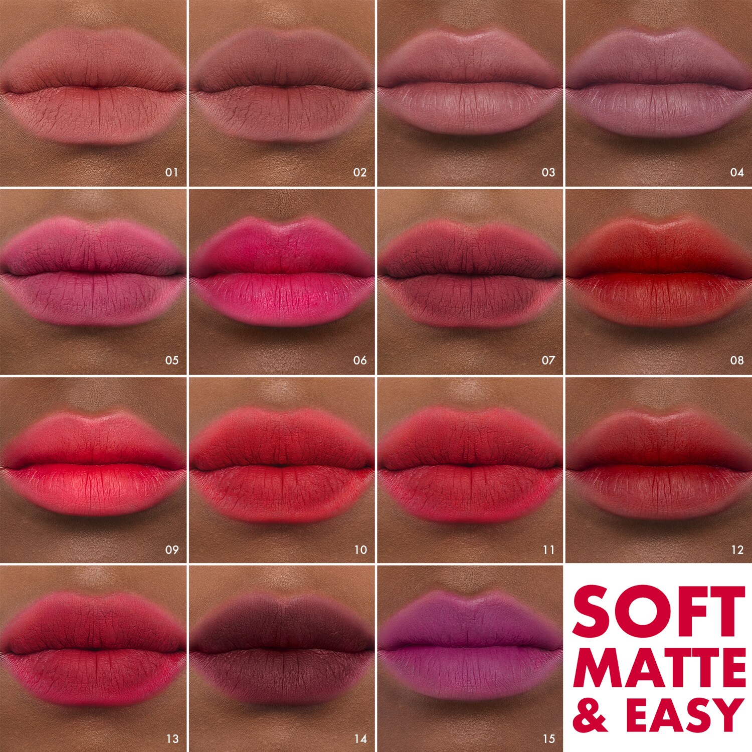 Soft Matte & Easy - Rouge A Lèvres Mat Doux de SEPHORA COLLECTION ≡ SEPHORA