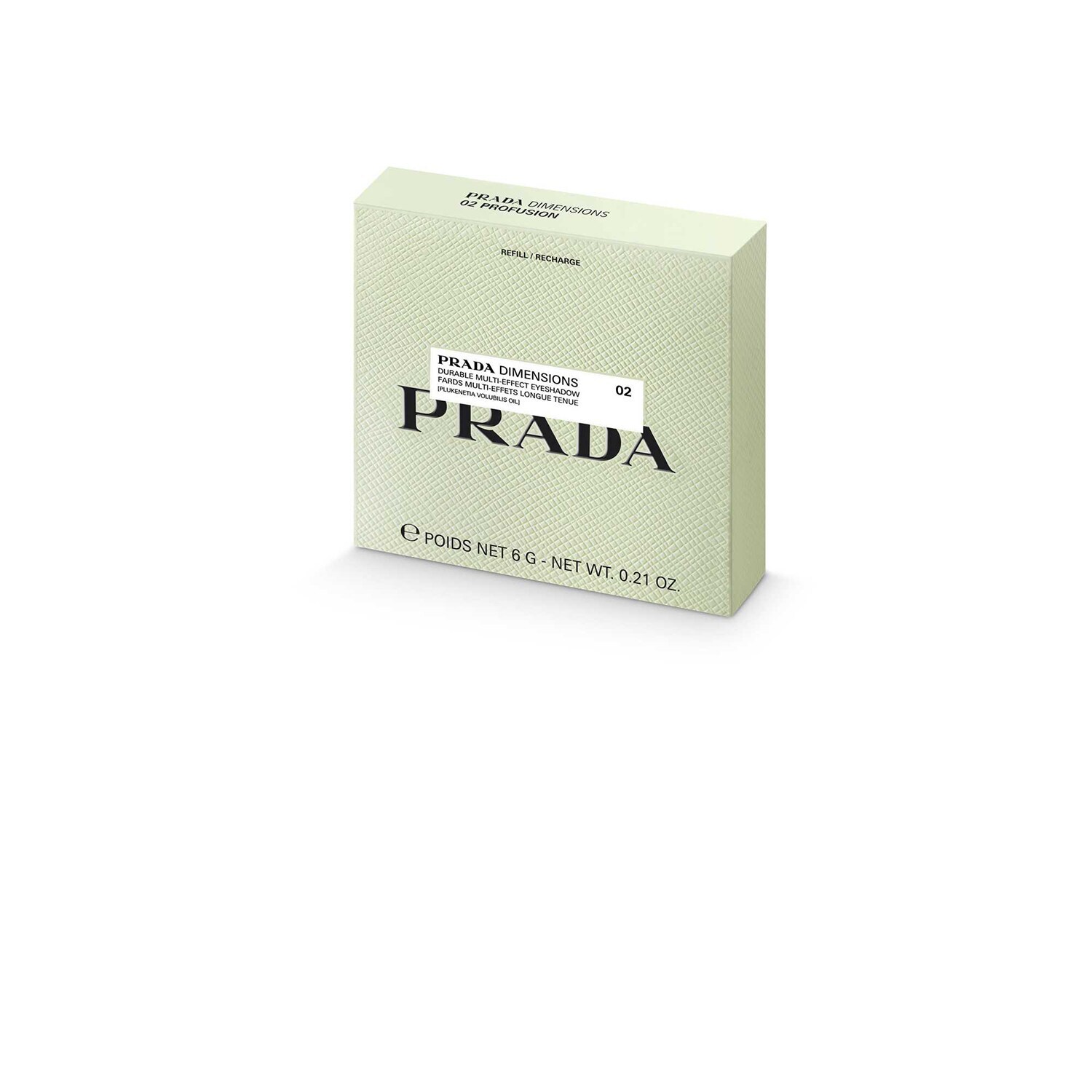 Prada Dimensions - Recharge Palette Yeux Couleur Intense Longue Tenue de PRADA ≡ SEPHORA