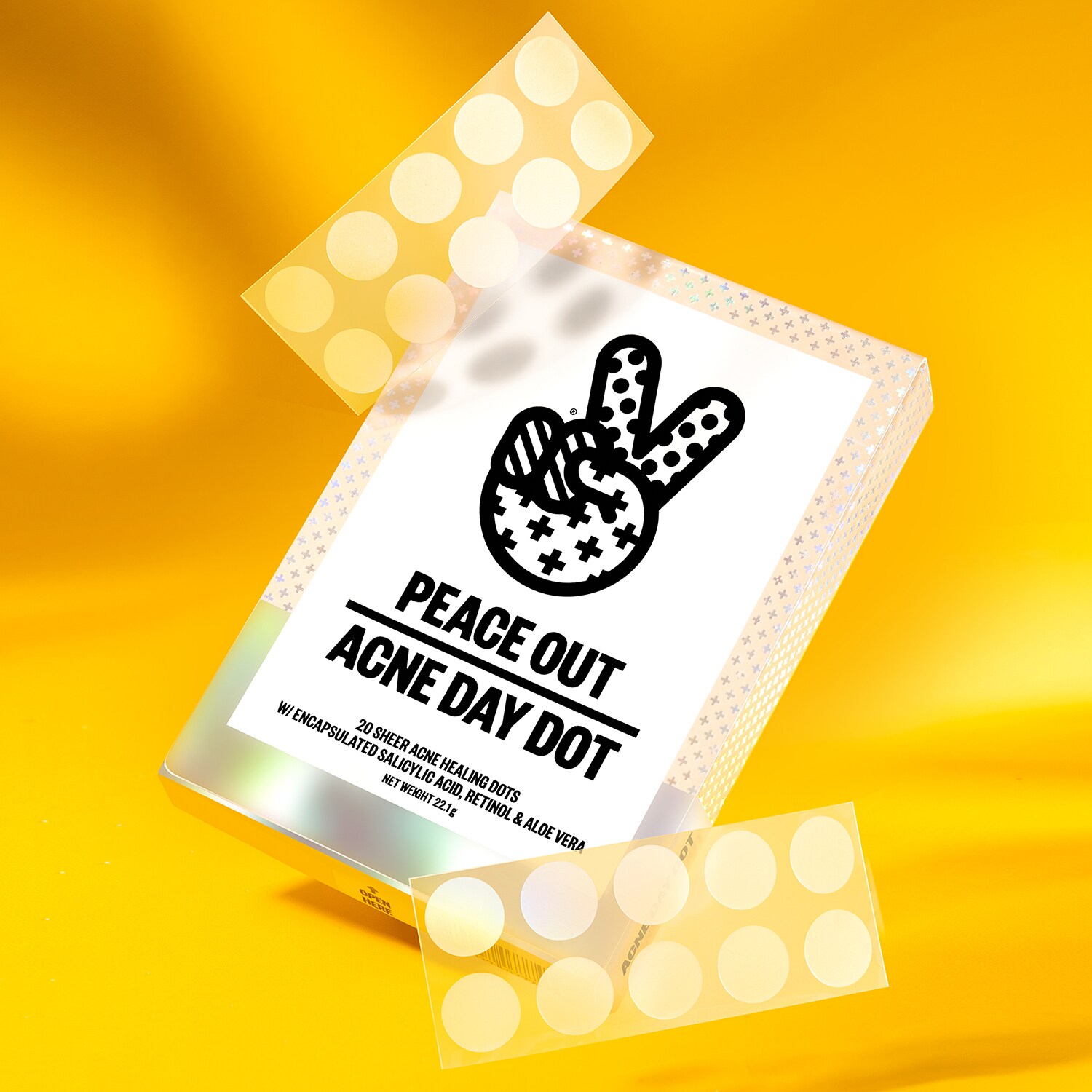 Acne Day Dot - Patchs Anti-Imperfections de PEACE OUT SKINCARE ≡ SEPHORA