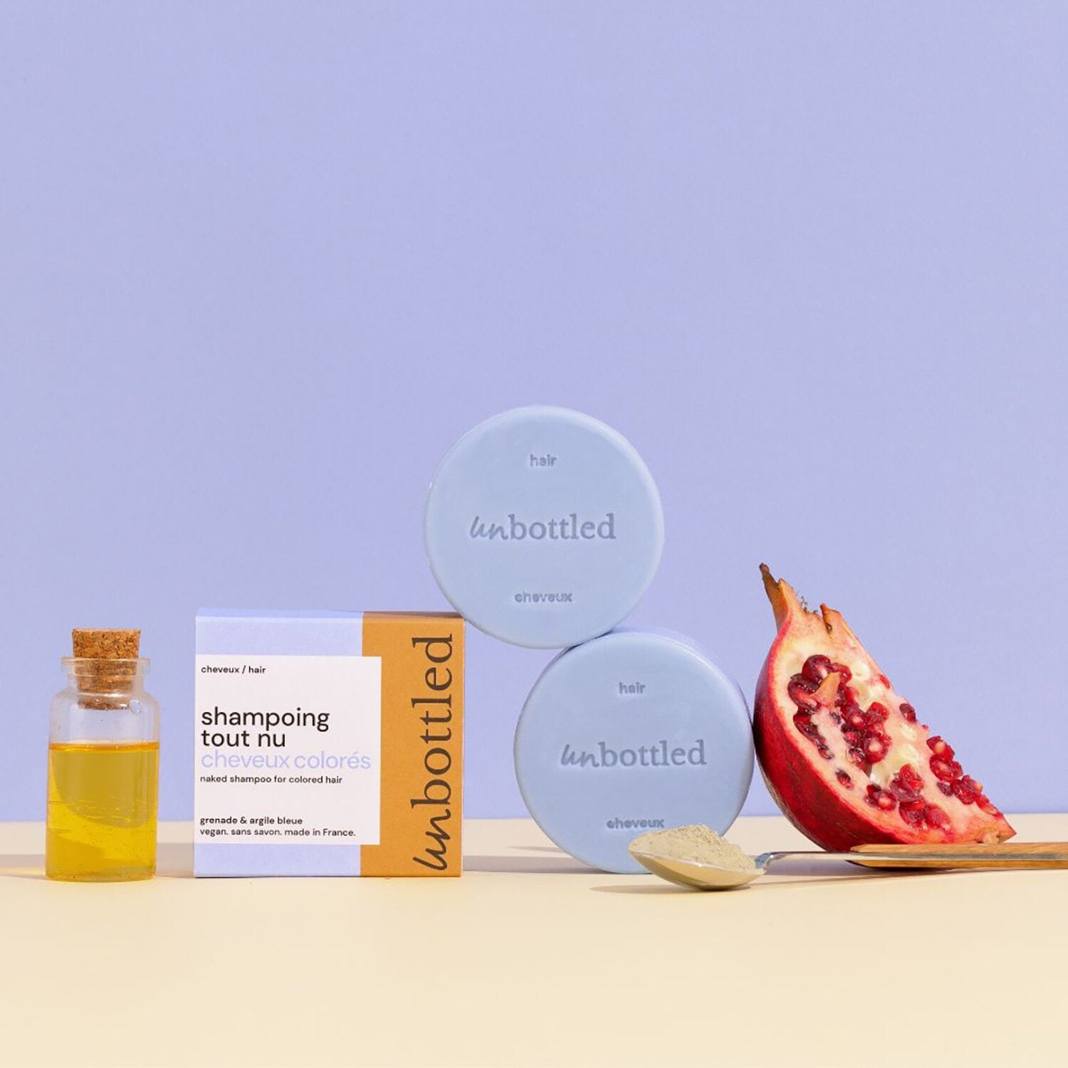 Shampoing Tout Nu Cheveux Colorés - Shampoing solide de UNBOTTLED ≡ SEPHORA