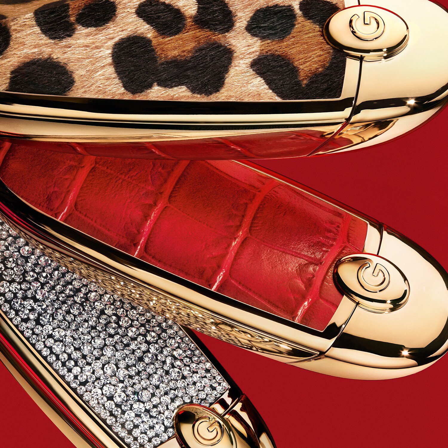 Rouge G - L'écrin bijou double miroir - Le rouge à lèvres soin personnalisable de GUERLAIN ≡ SEPHORA