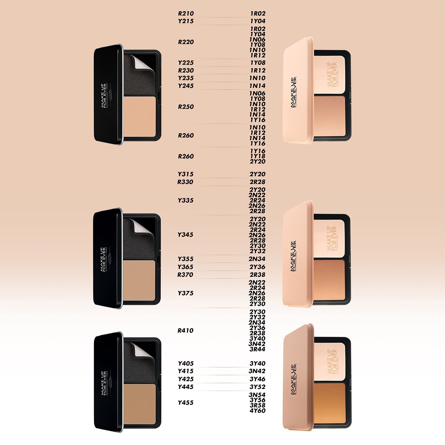 HD Skin Powder Foundation - Fond de teint poudre flouteur imperceptible ...