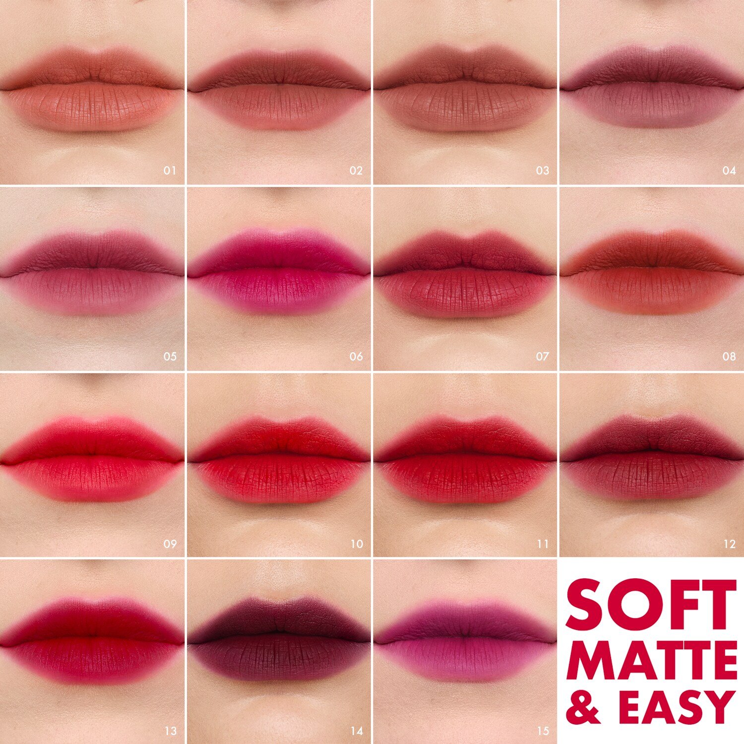 Soft Matte & Easy - Rouge A Lèvres Mat Doux de SEPHORA COLLECTION ≡ SEPHORA