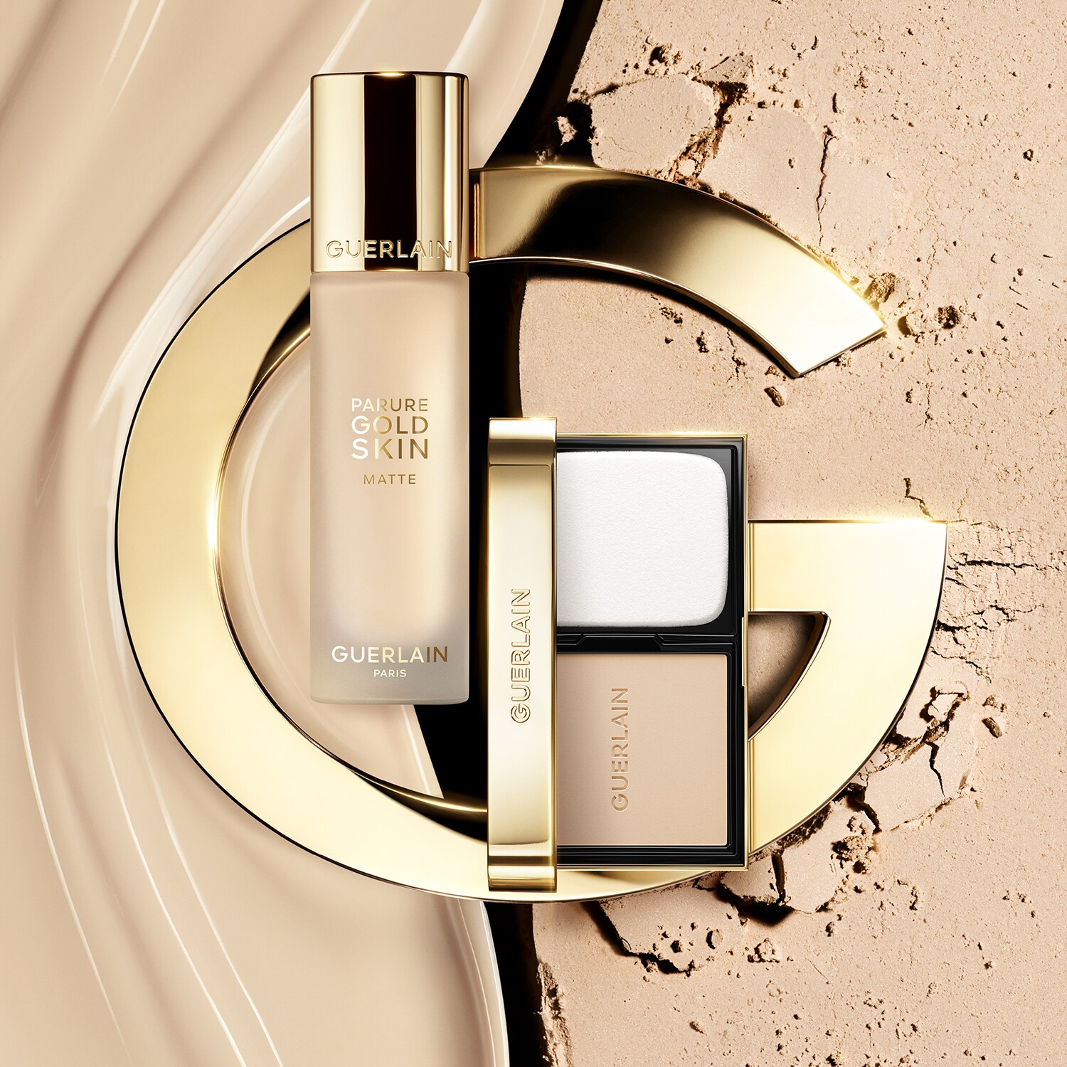 Parure Gold Skin Control - Fond de Teint Compact Haute Perfection ...