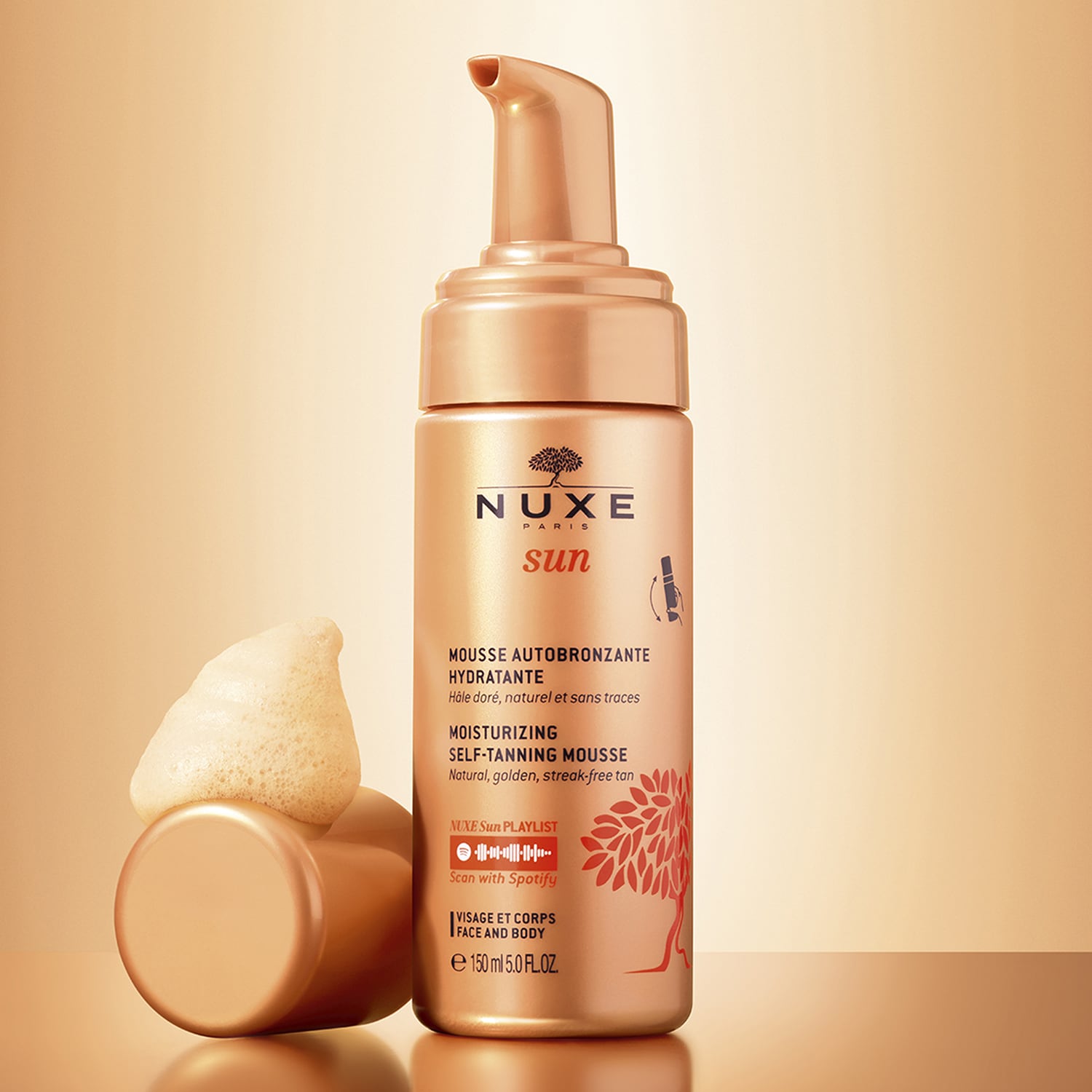 Mousse Autobronzante Naturelle - Hâle Doré et Lumineux de NUXE ≡ SEPHORA