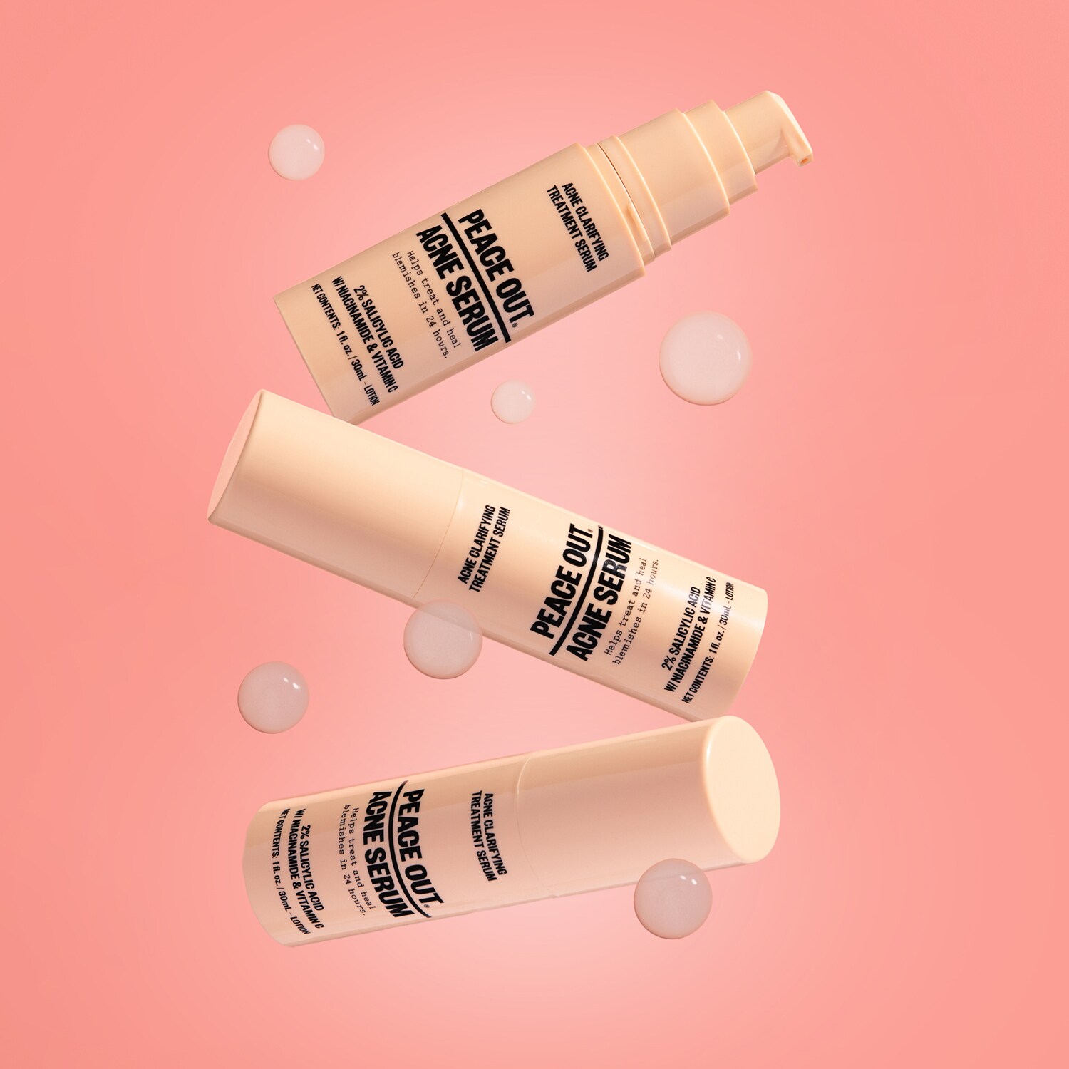 Acne Serum - Sérum Anti-imperfection de PEACE OUT SKINCARE ≡ SEPHORA