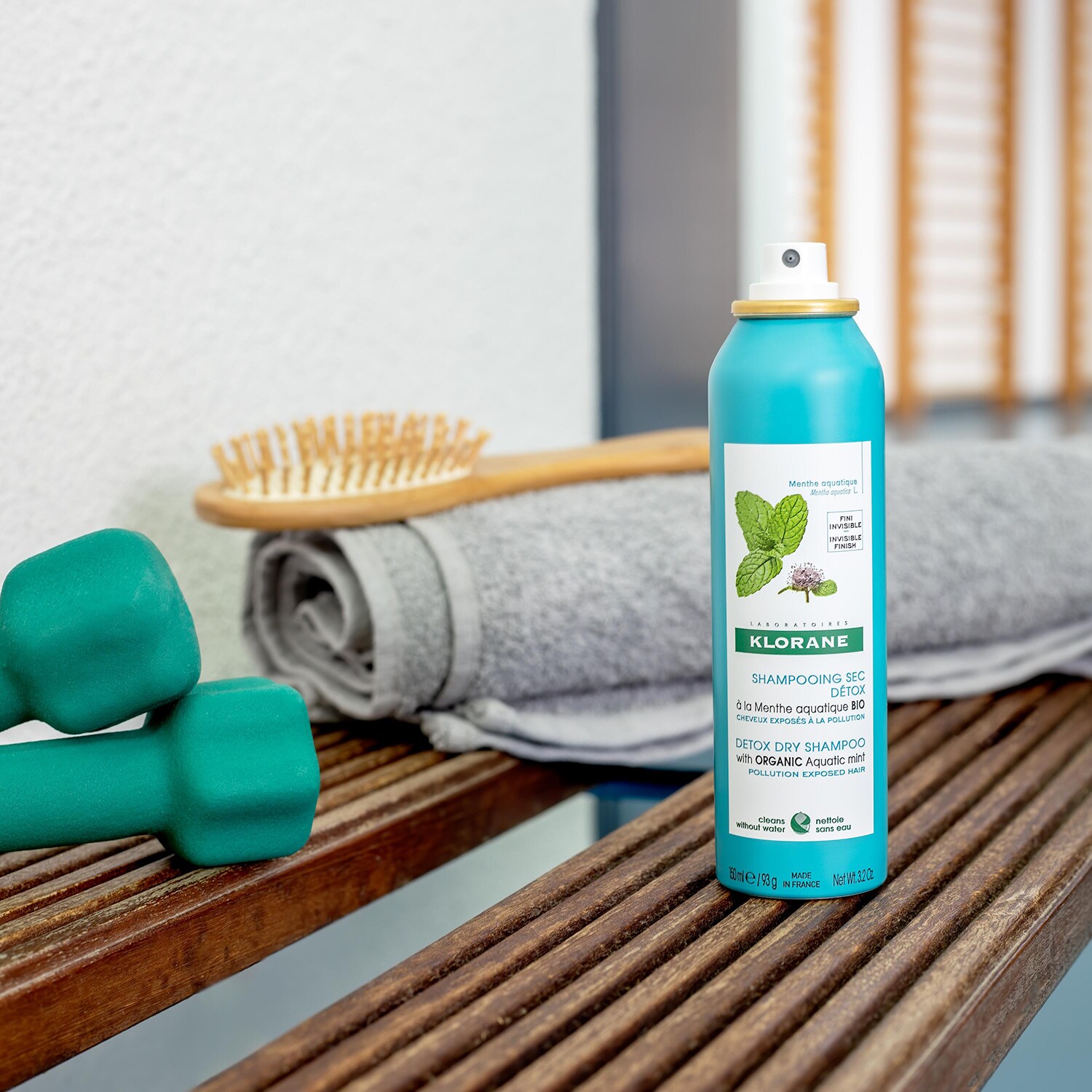 Capillaire - Shampoing Sec Détox A La Menthe Aquatique BIO de KLORANE ≡ ...