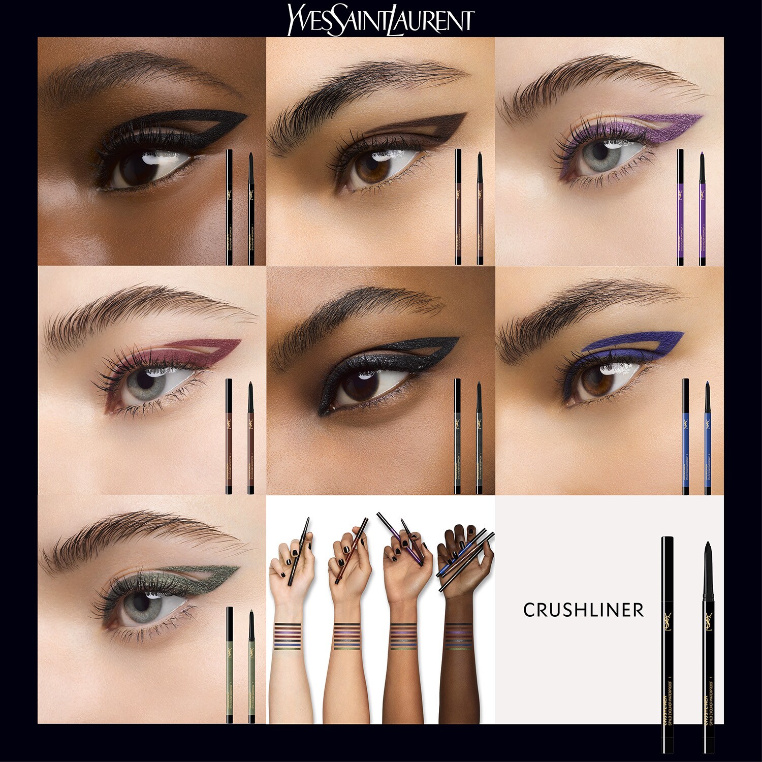 Crushliner - Crayon Yeux de YVES SAINT LAURENT ≡ SEPHORA