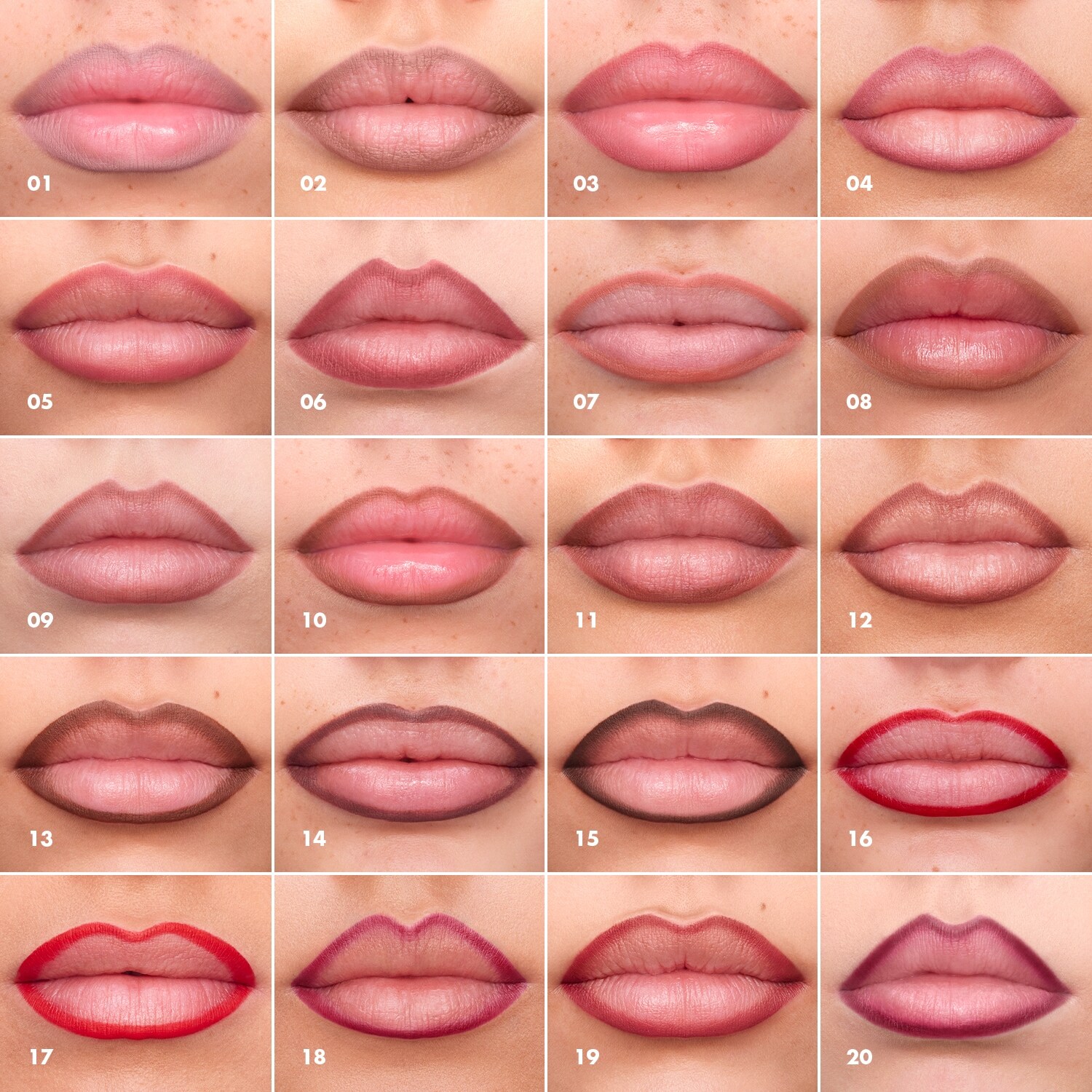 8HR Colorful Lip Liner - Crayon à lèvres sans transfert de SEPHORA COLLECTION ≡ SEPHORA