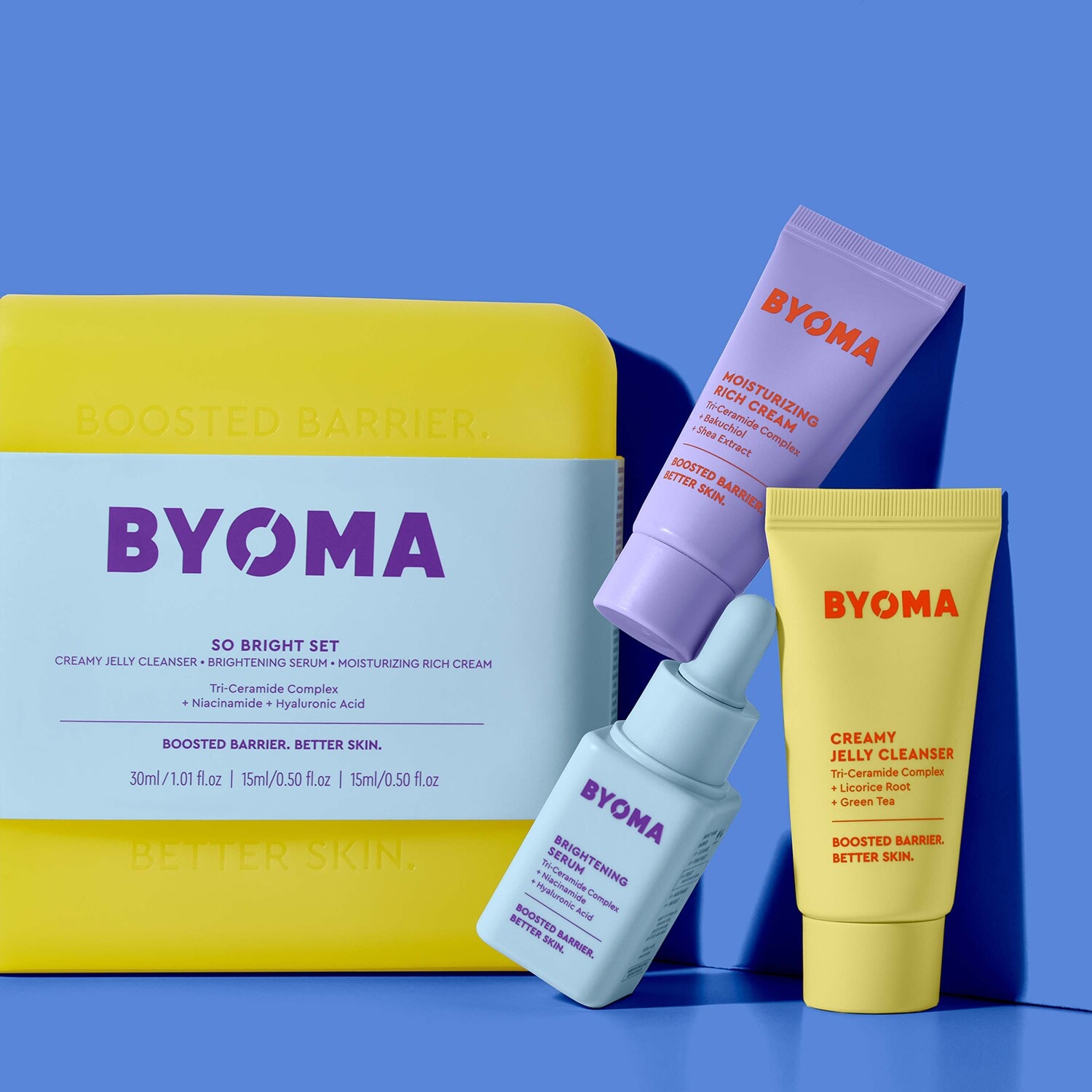 So Bright - Coffret Soin Visage de BYOMA ≡ SEPHORA