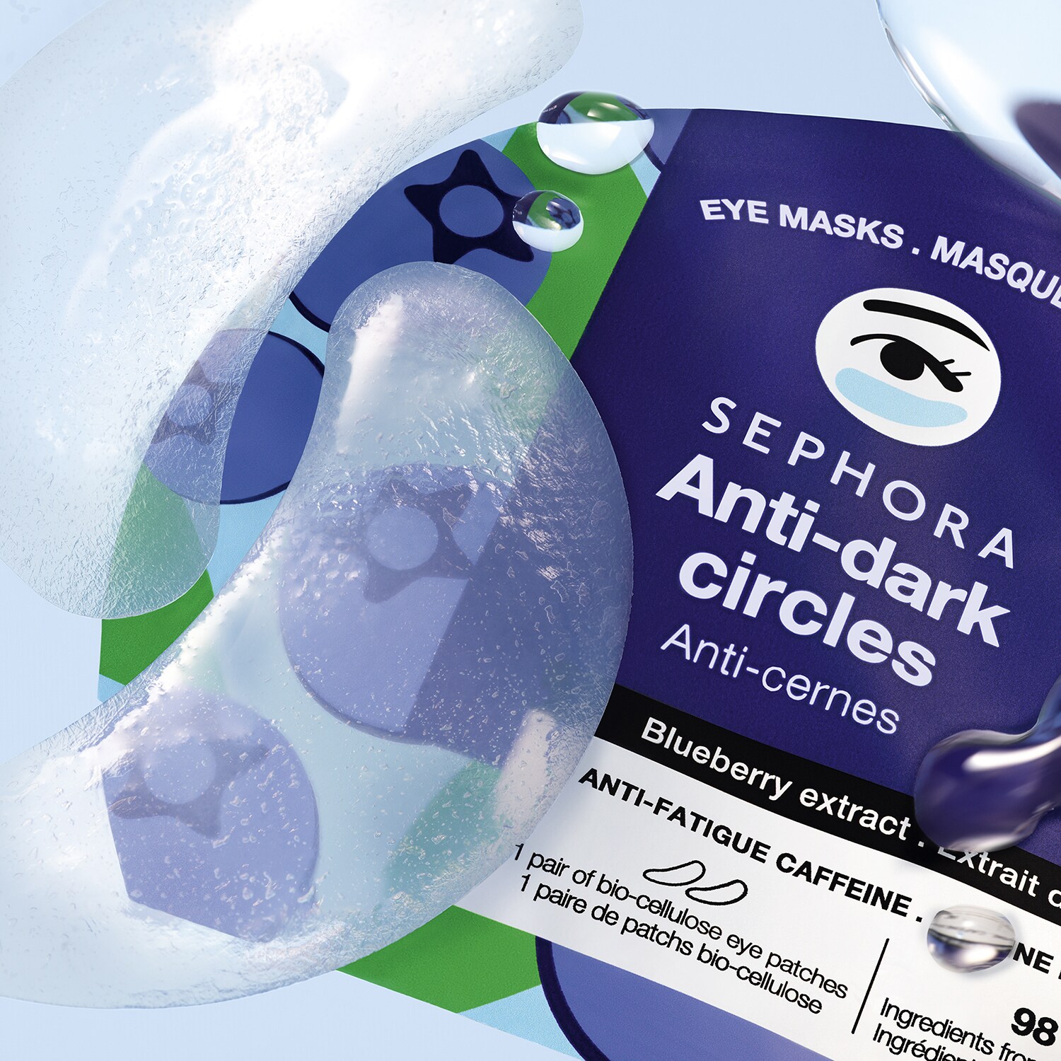 Masques Yeux Défatigants - Masques bio-cellulose de SEPHORA COLLECTION ...