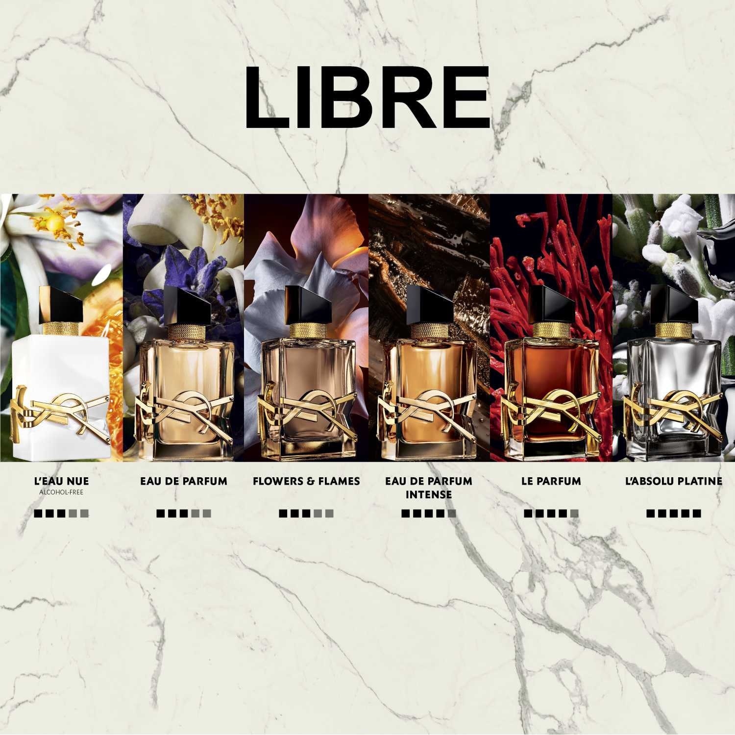 Libre L'Eau Nue - Parfum de peau pour femme de YVES SAINT LAURENT ≡ SEPHORA